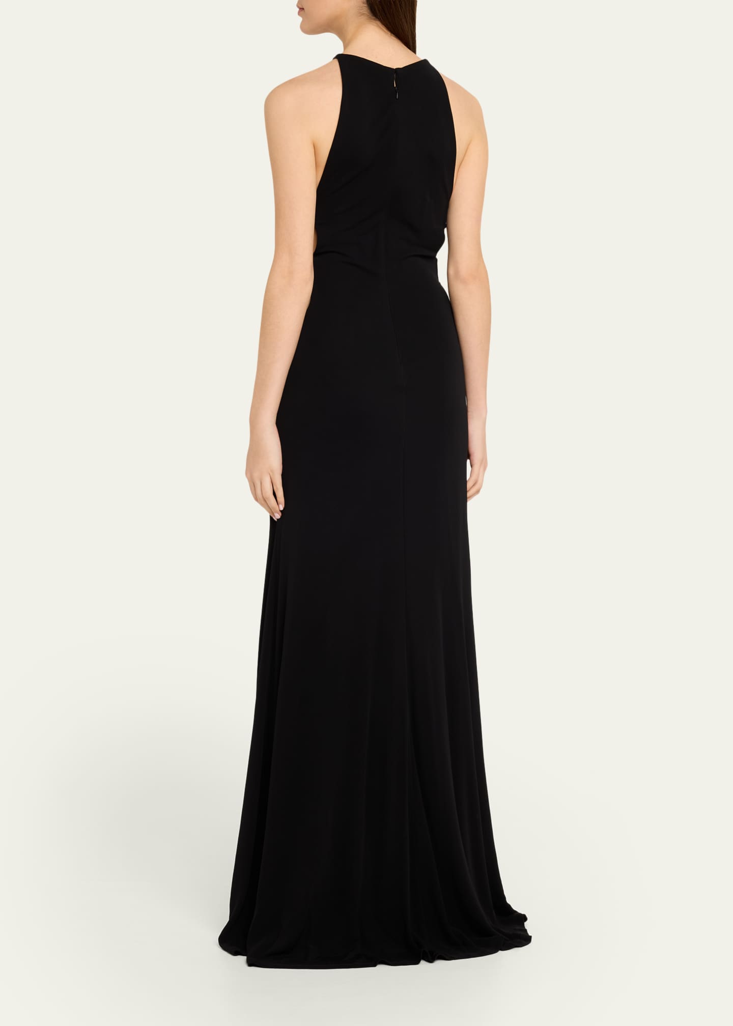 Ramy Brook Charlotte Beaded Cutout Column Gown - Bergdorf Goodman
