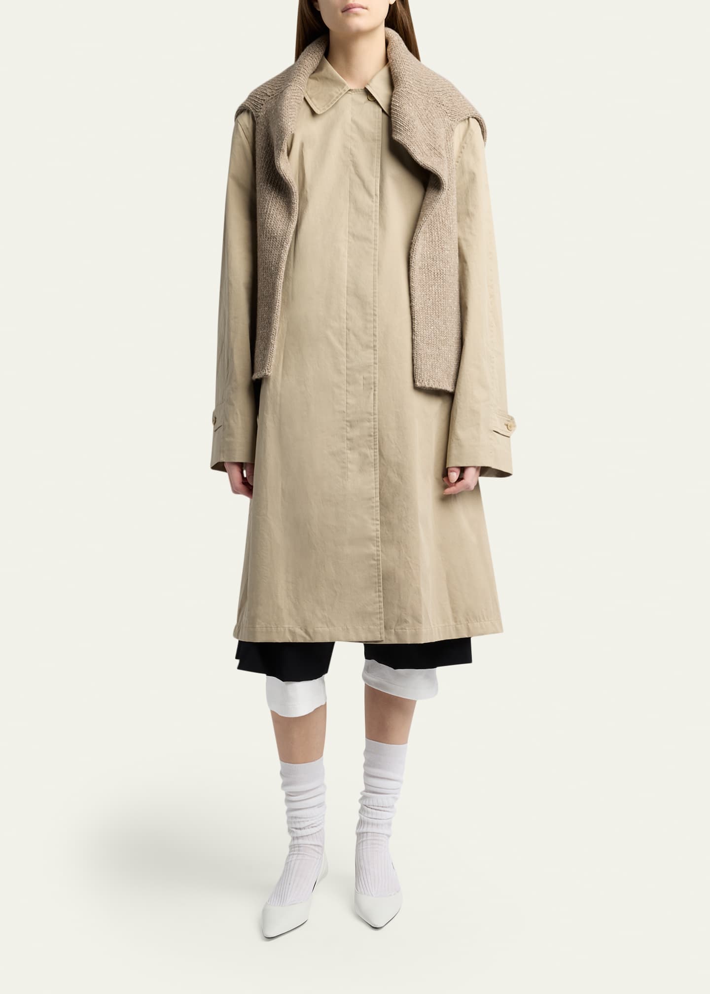 THE ROW Dayton Single-Breasted Car Coat - Bergdorf Goodman