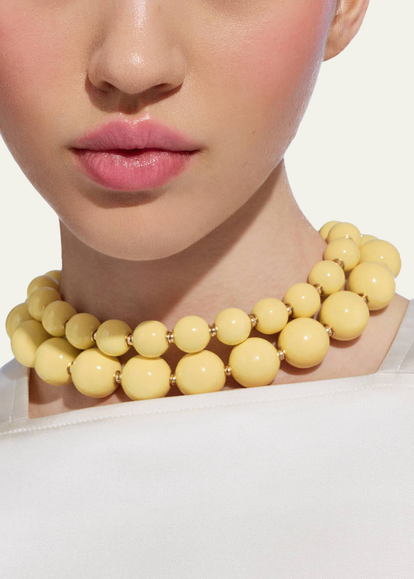 Saule Label Siena Necklaces in Buttercup, Set of 2 - Bergdorf Goodman