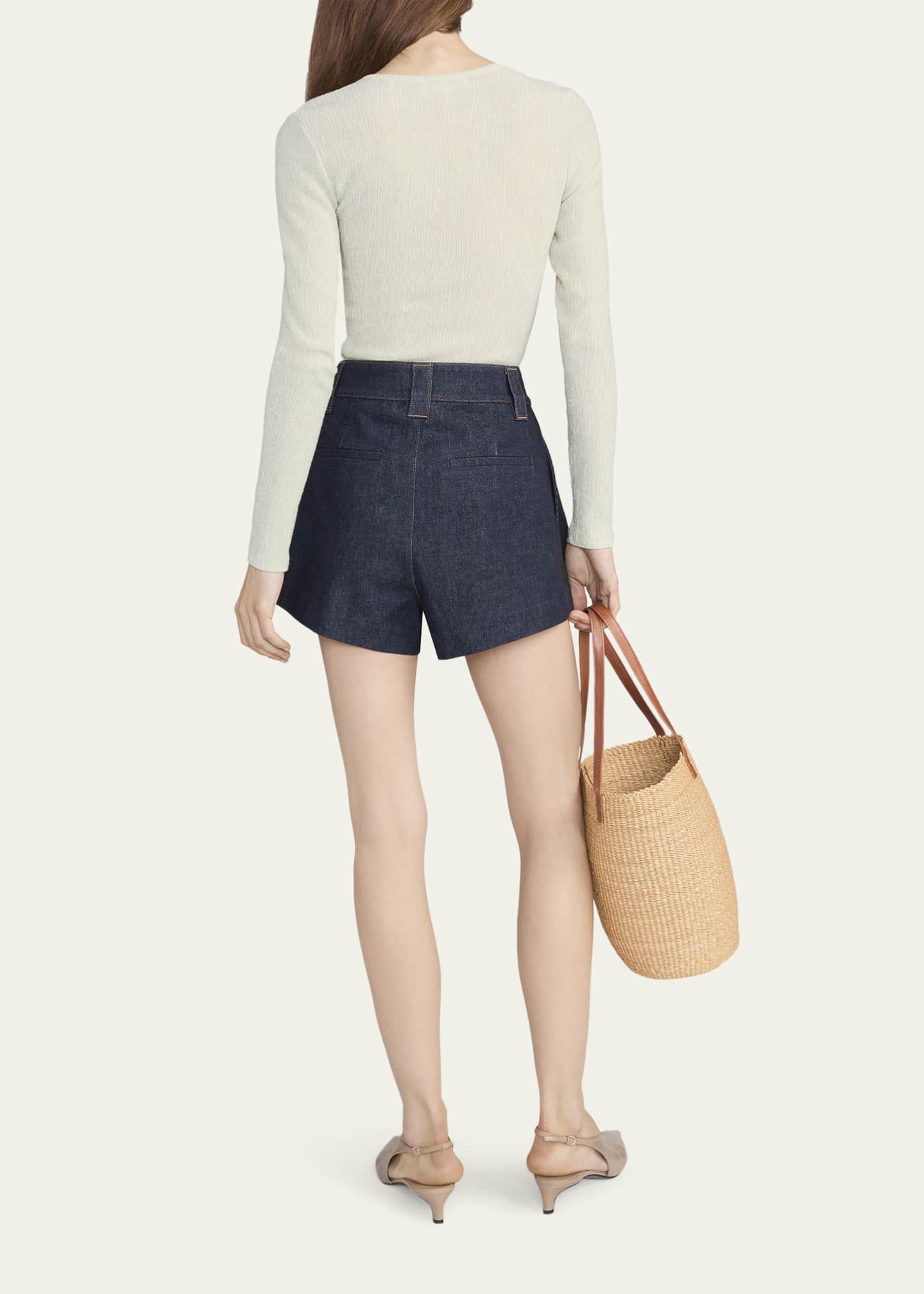 FRAME The Structural Shorts - Bergdorf Goodman