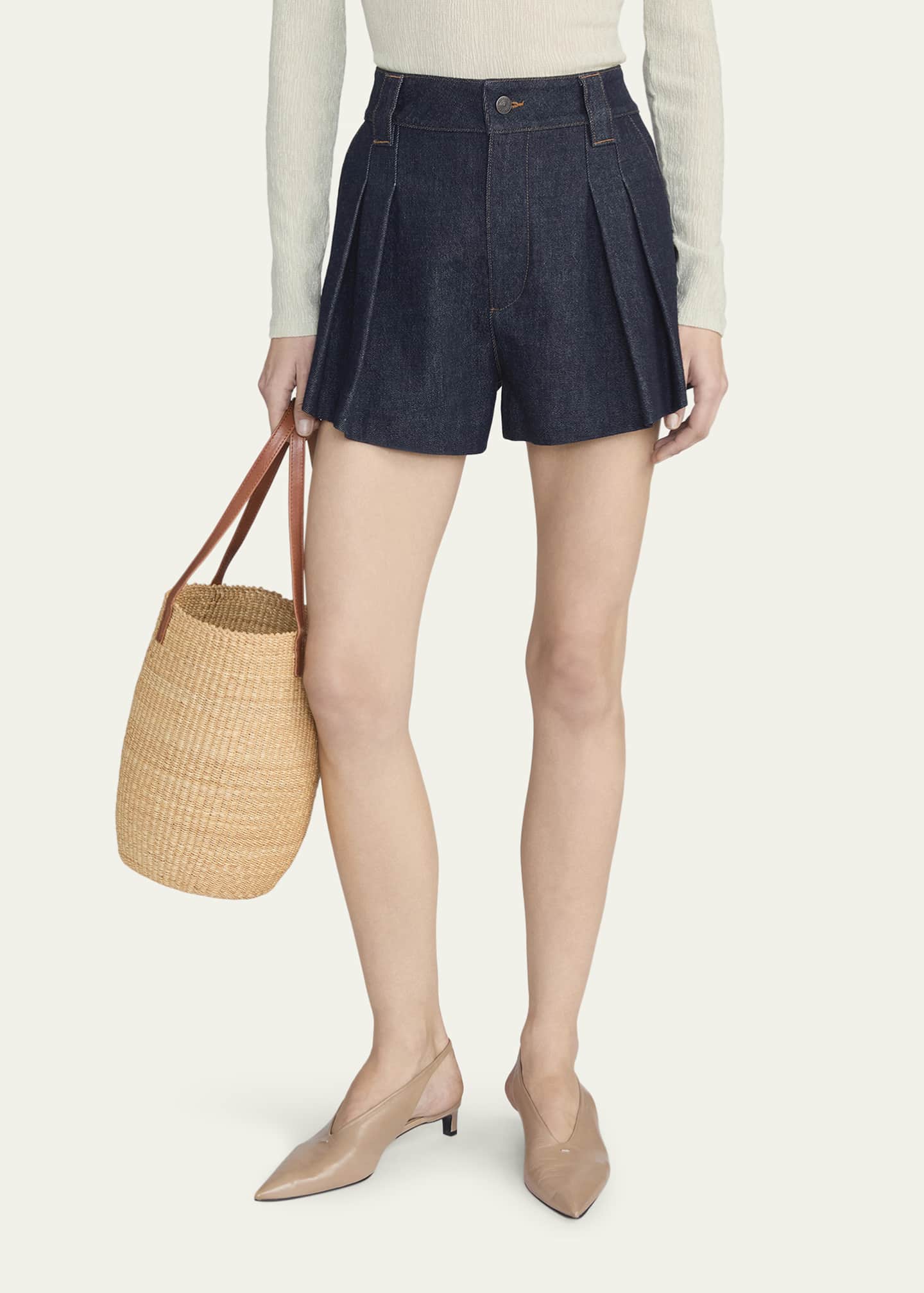 FRAME The Structural Shorts - Bergdorf Goodman