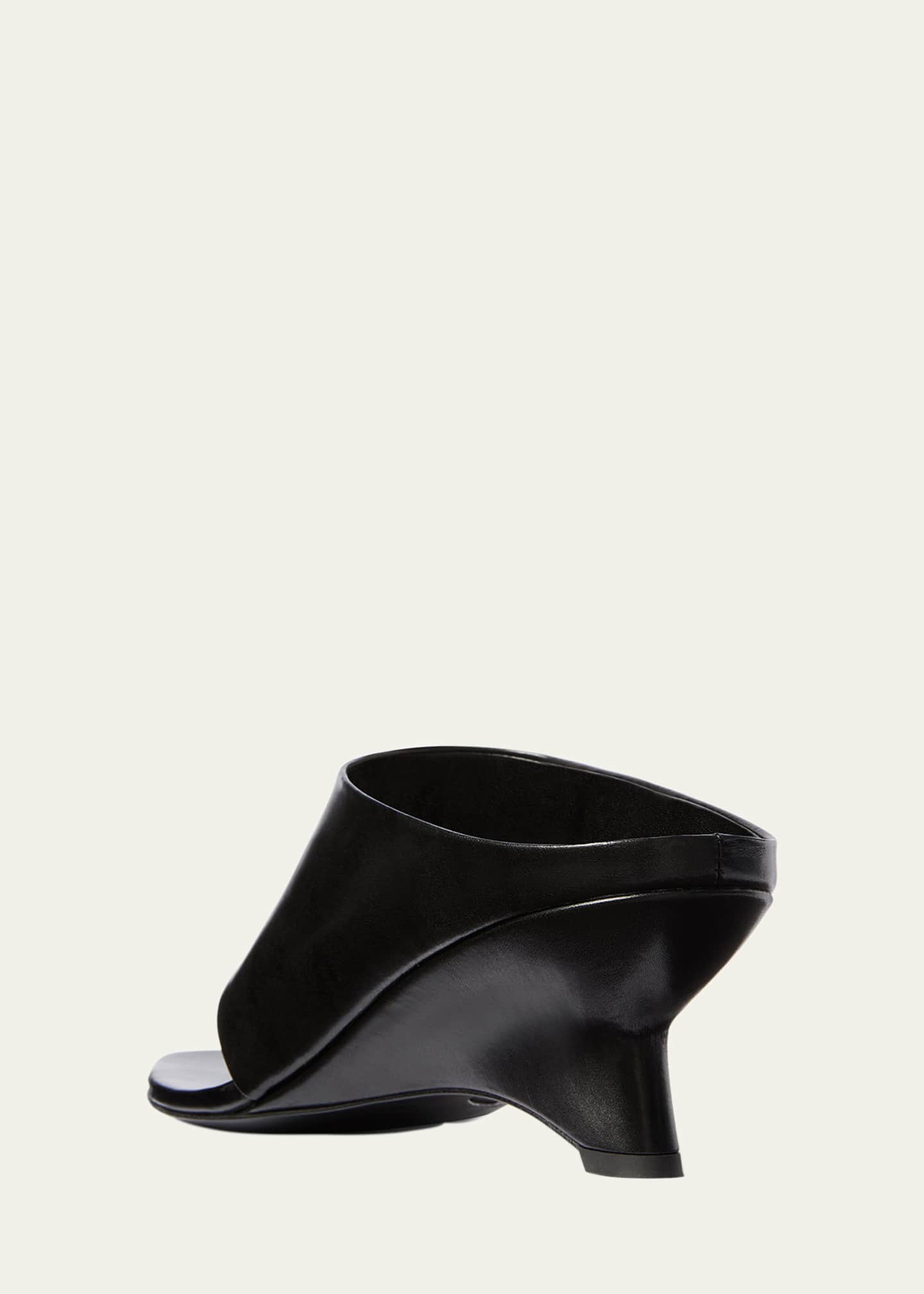Khaite 55mm Marlow Leather Thong Mules - Bergdorf Goodman