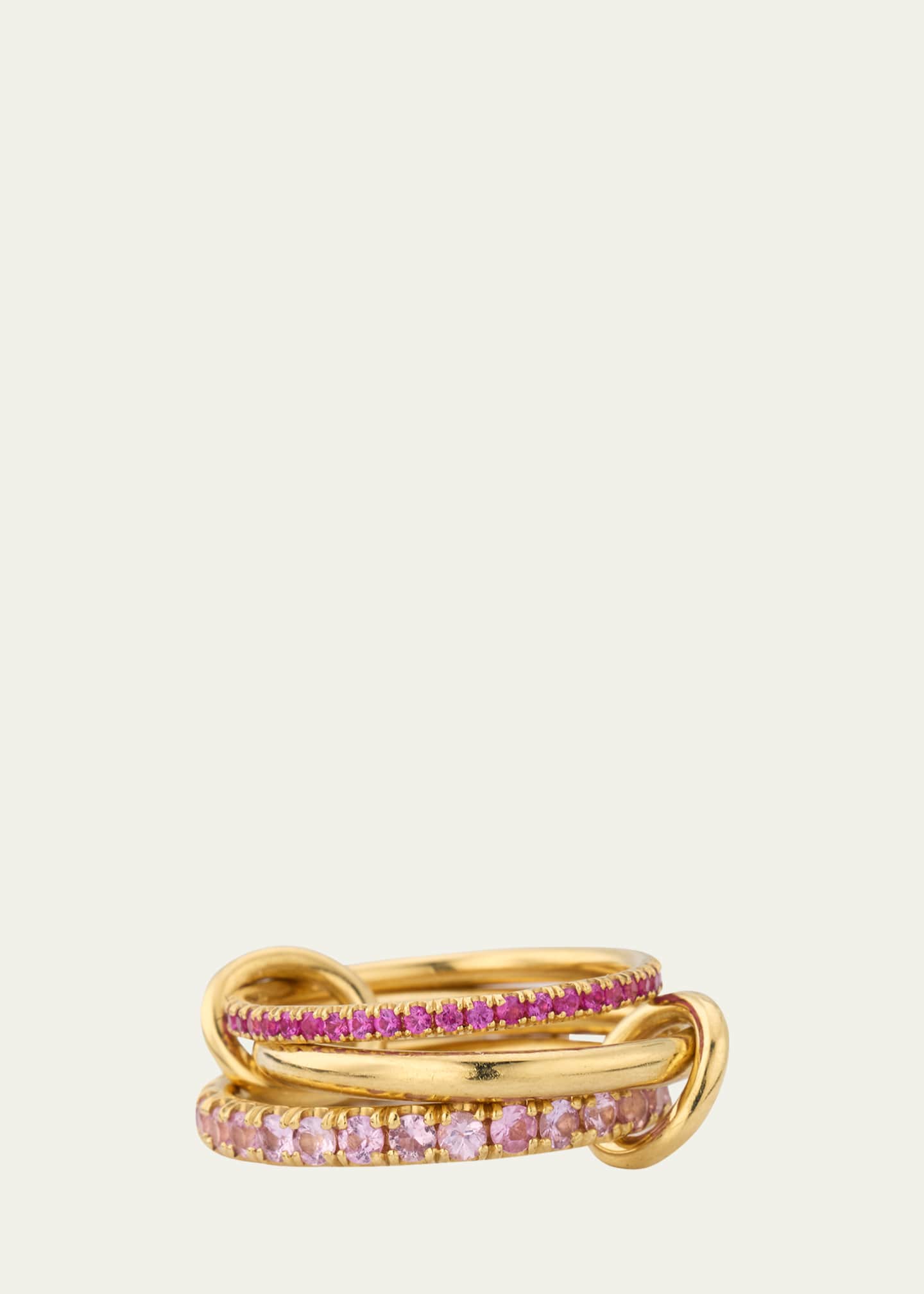 Spinelli Kilcollin Norah Rose 18K Yellow Gold Pink Sapphire Ring ...