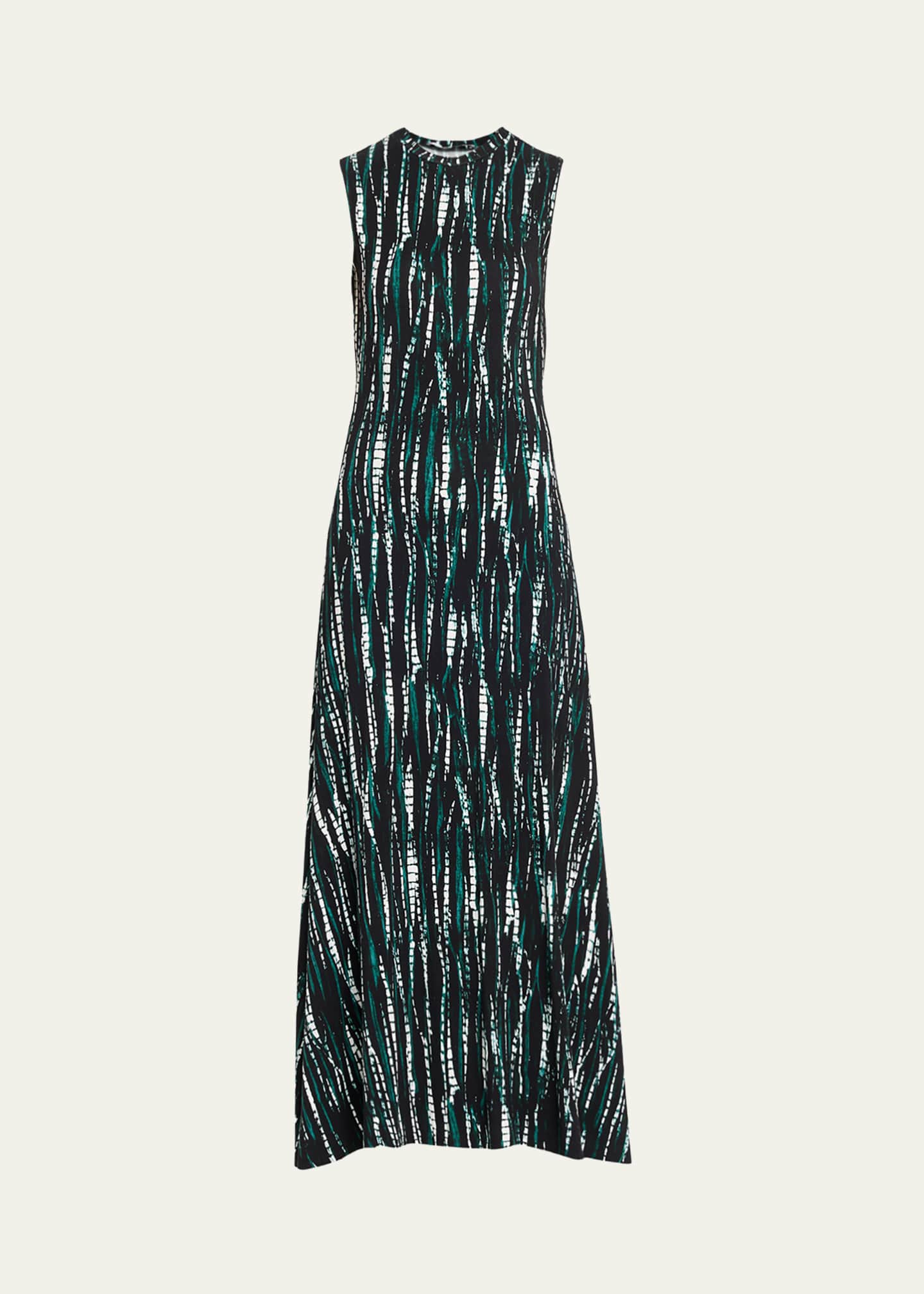 Proenza Schouler White Label Jordyn Sleeveless Abstract-Print Jersey ...