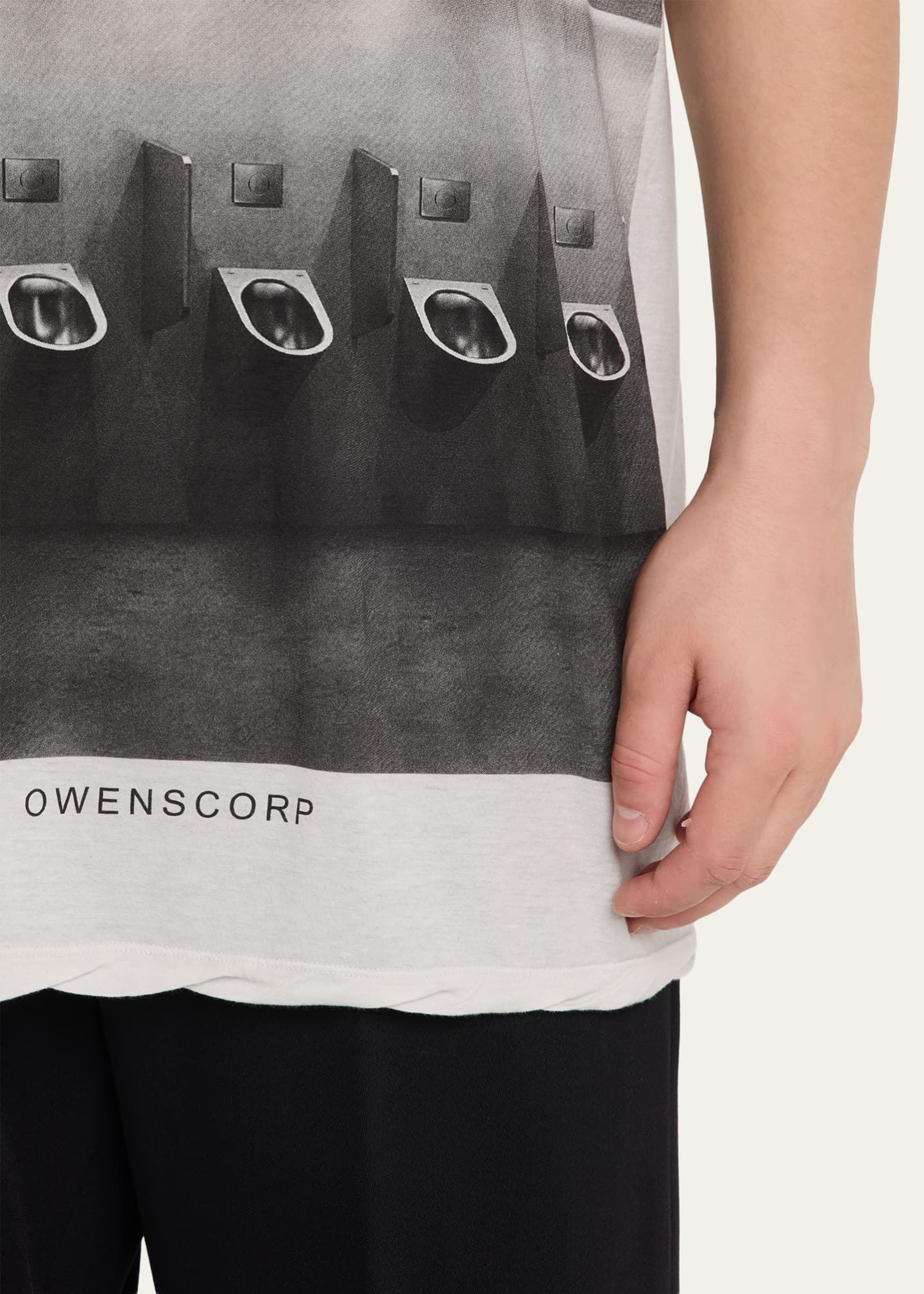 Rick Owens Men's Urinal-Print Sleeveless Tank Top - Bergdorf Goodman