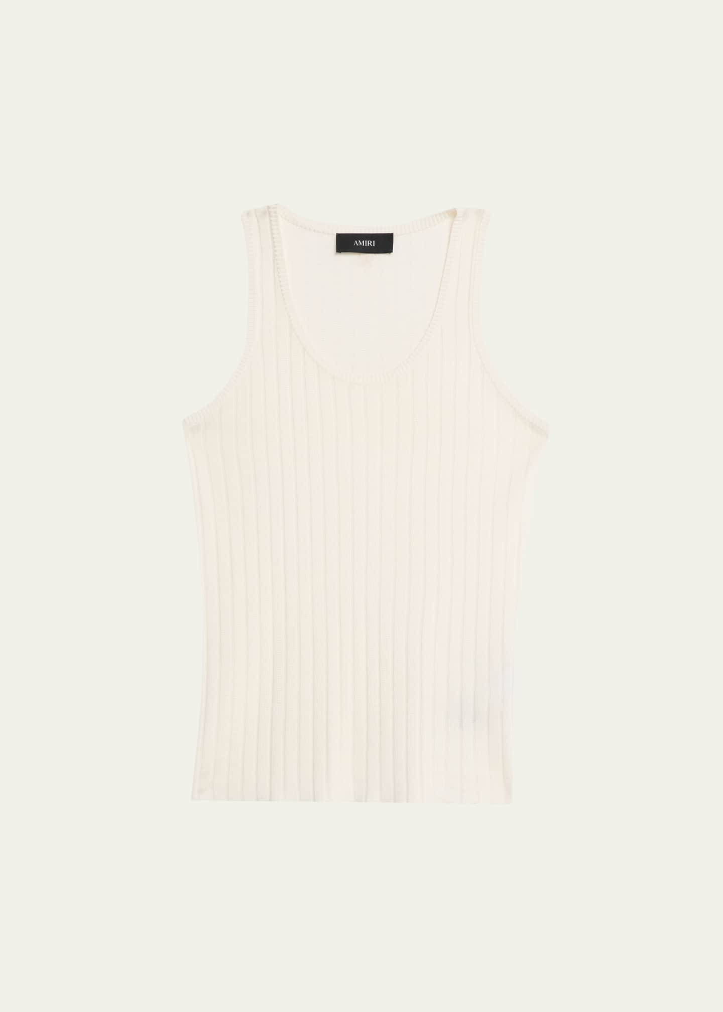 Amiri Men's MA Hardware Ribbed Tank Top - Bergdorf Goodman