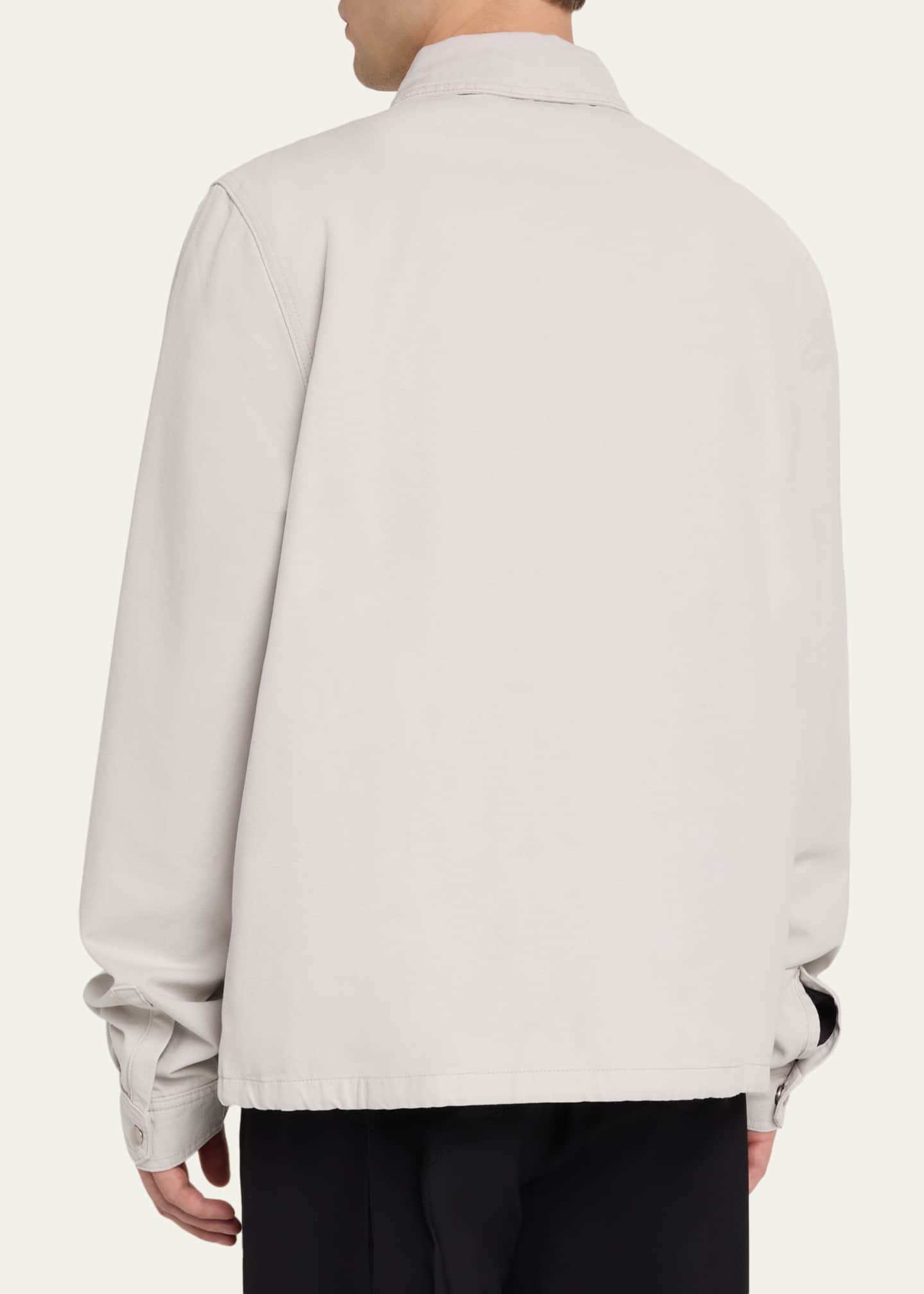 DRKSHDW RICK OWENS Men's Zip-Front Cotton-Blend Jacket - Bergdorf Goodman