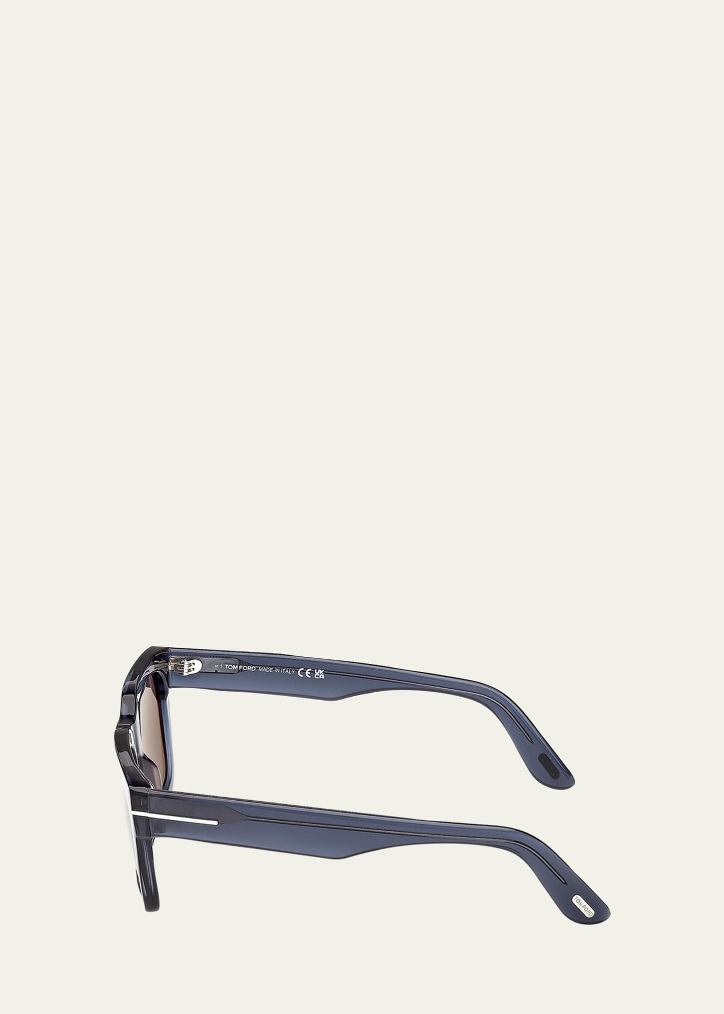 TOM FORD Men's Andy 02 55mm Square Acetate Sunglasses - Bergdorf Goodman