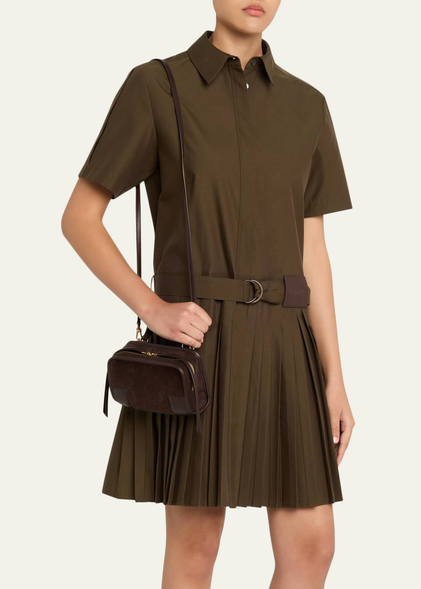 Loewe Amazona 180 Mini Suede Top-Handle Bag - Bergdorf Goodman
