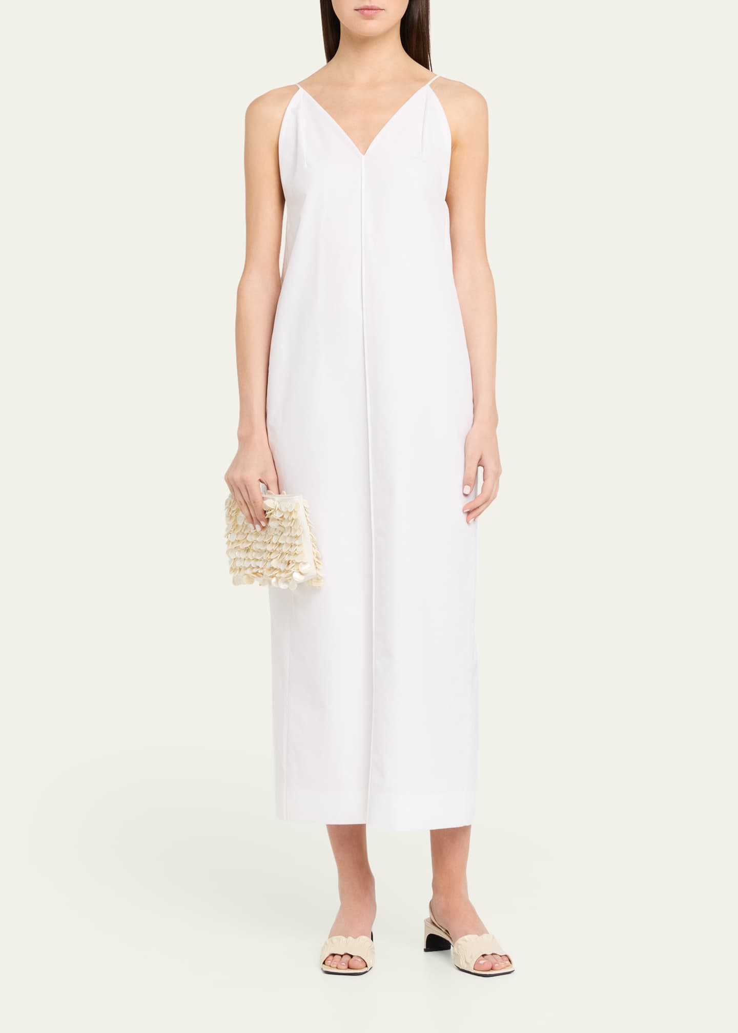 SIMKHAI Reese Seashell Leather Clutch Bag - Bergdorf Goodman