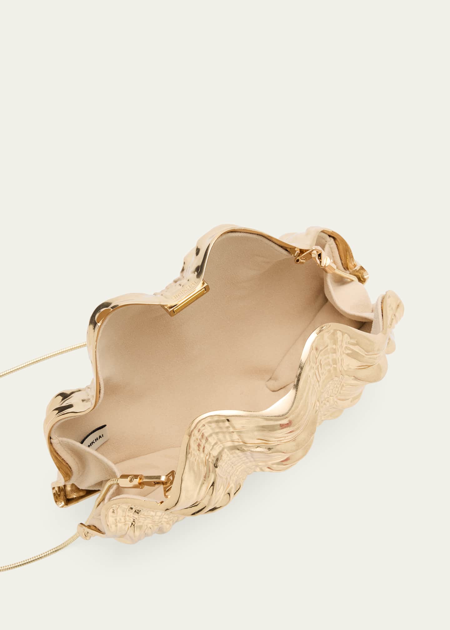 SIMKHAI Venus Shell Minaudiere Clutch Bag - Bergdorf Goodman