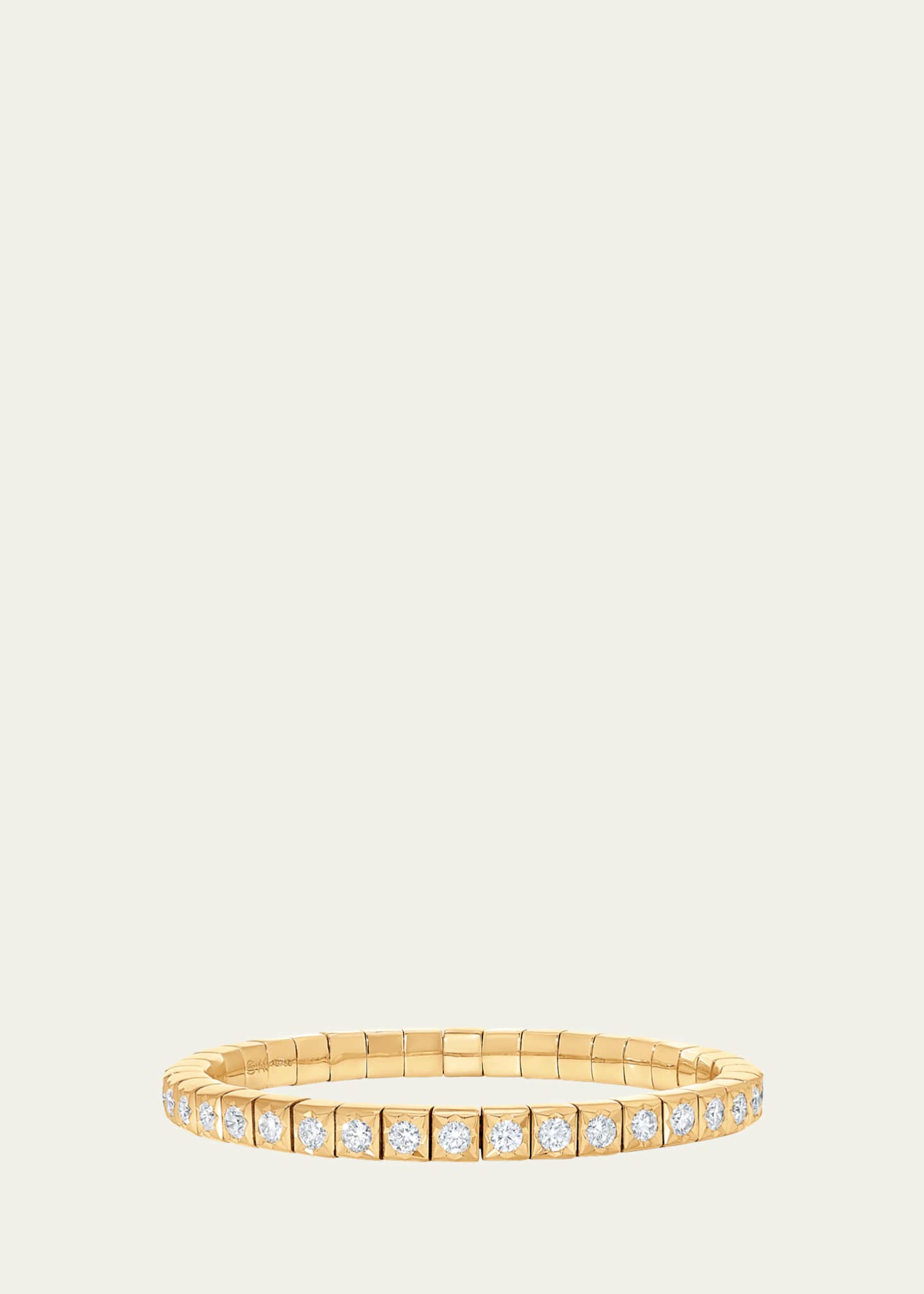 Sara Weinstock Dujour 18K Gold Diamond Stretch Bracelet - Bergdorf Goodman