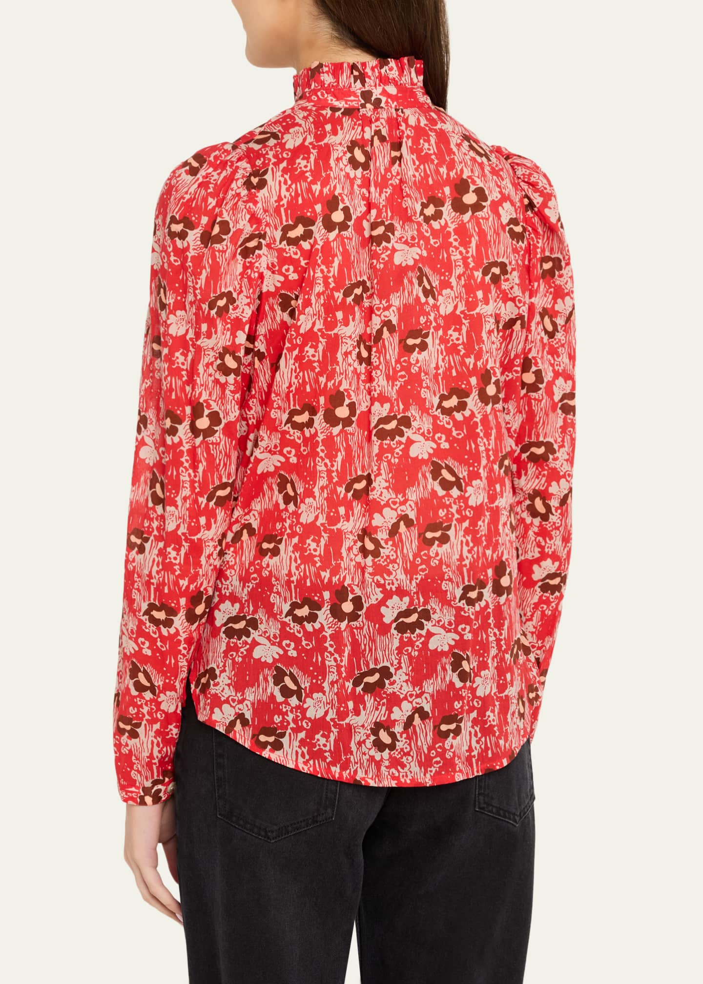 Alix of Bohemia Artemis Printed Long-Sleeve Blouse - Bergdorf Goodman