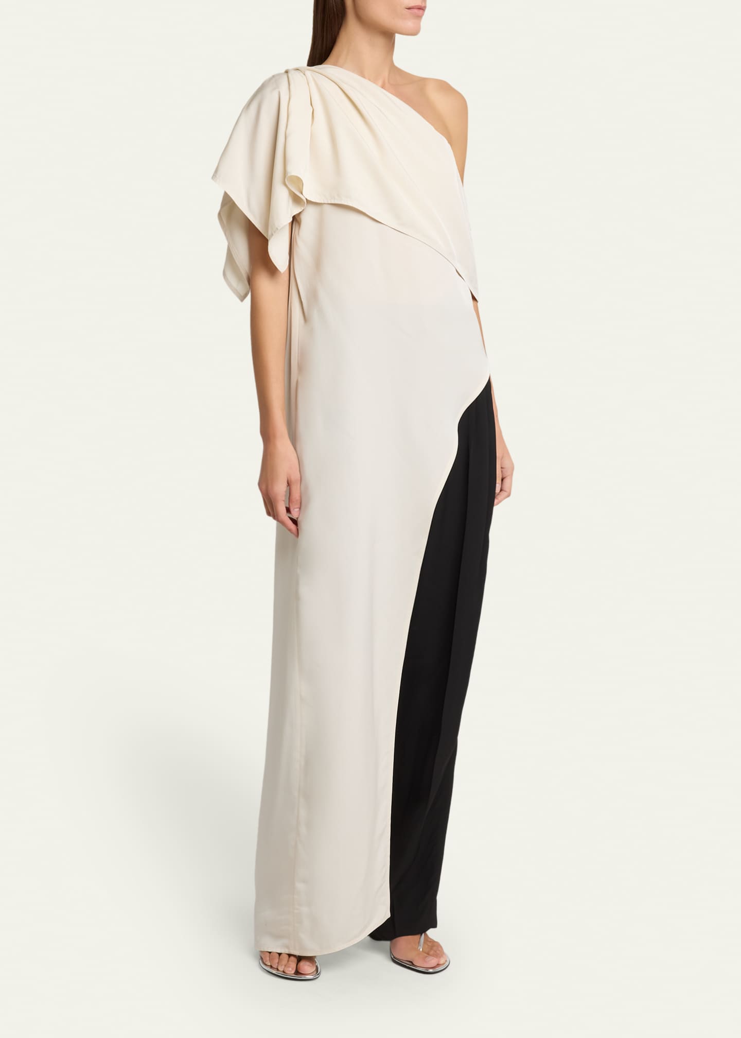Proenza Schouler Haya Asymmetric Draped Top - Bergdorf Goodman