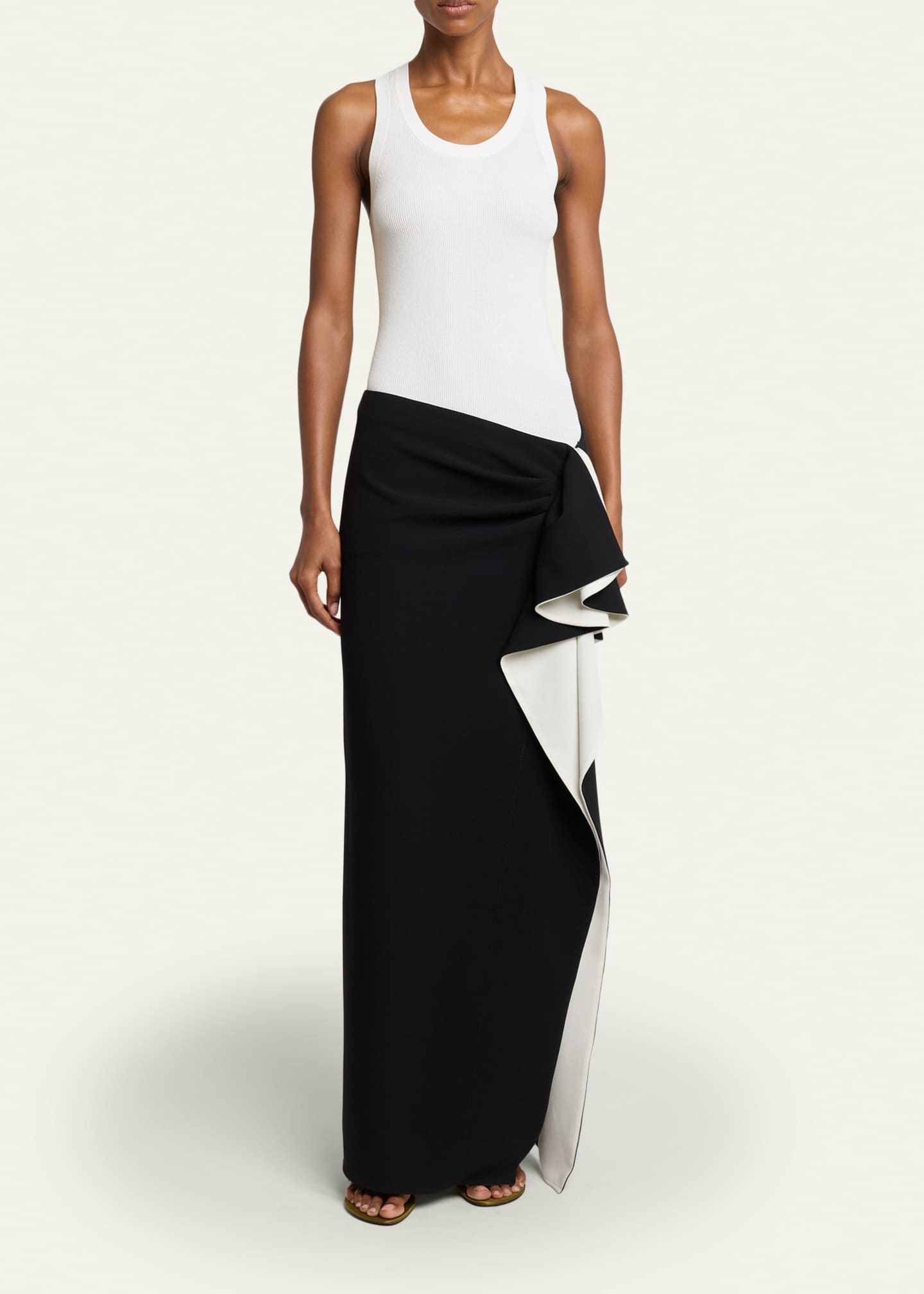 Proenza Schouler Cella Double Crepe Skirt - Bergdorf Goodman
