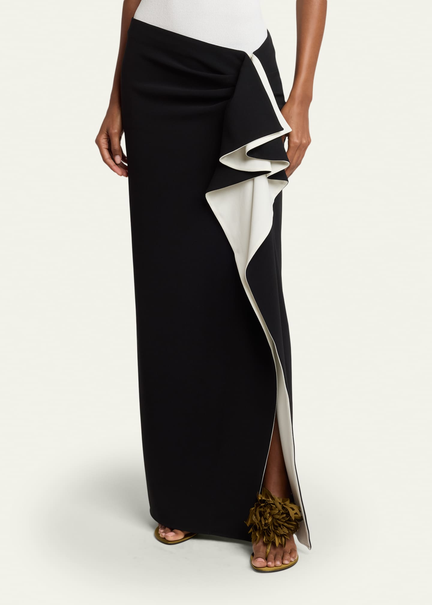 Proenza Schouler Cella Double Crepe Skirt - Bergdorf Goodman