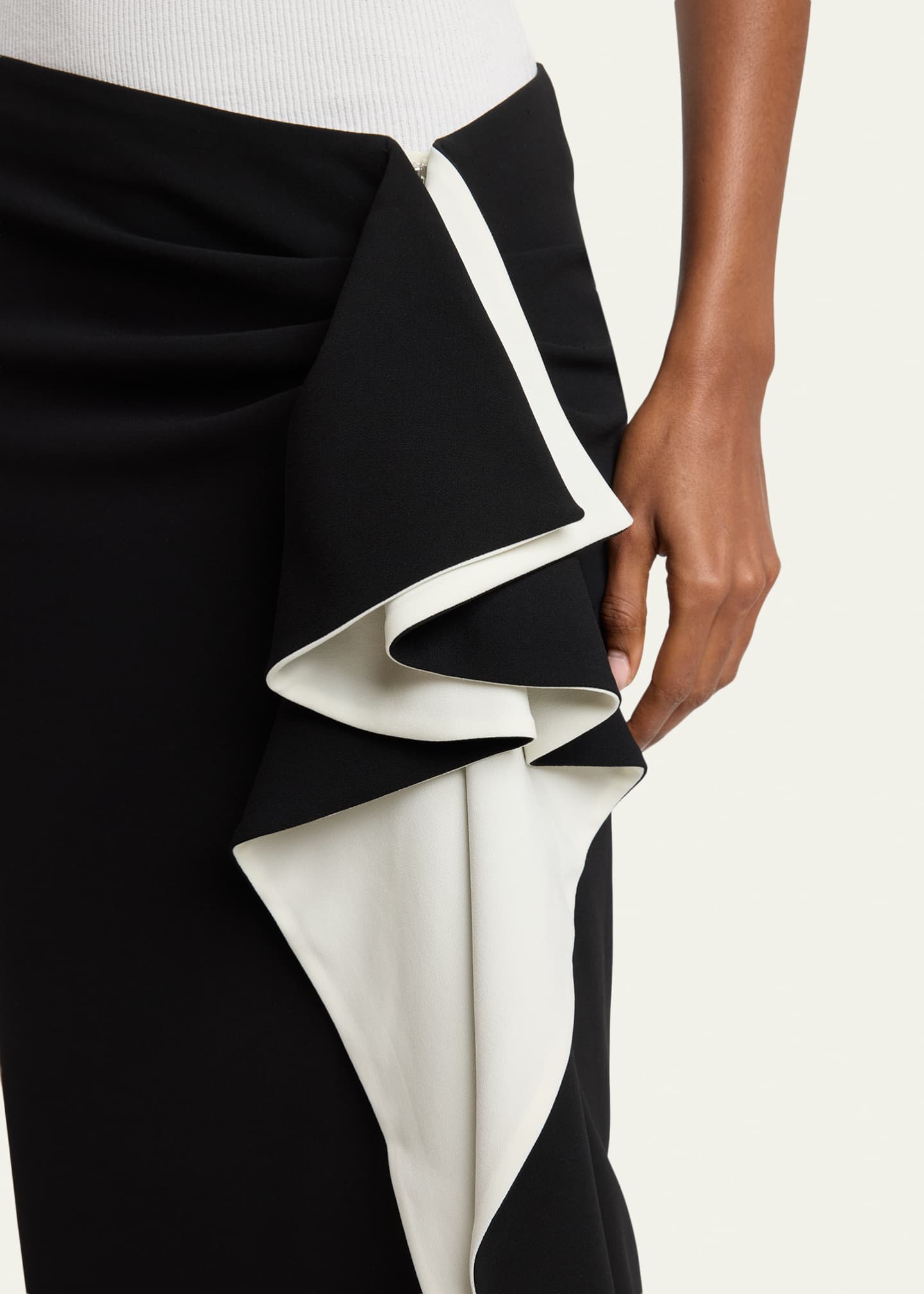 Proenza Schouler Cella Double Crepe Skirt - Bergdorf Goodman