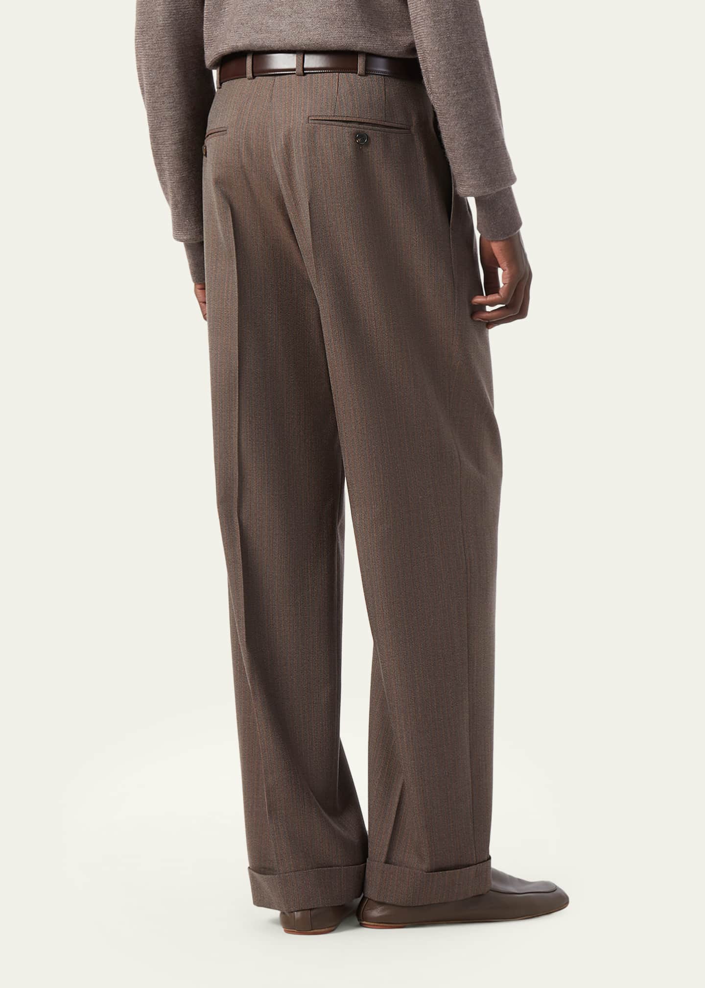 Loro Piana Men's Manipur Cashmere and Silk Crewneck Sweater - Bergdorf ...