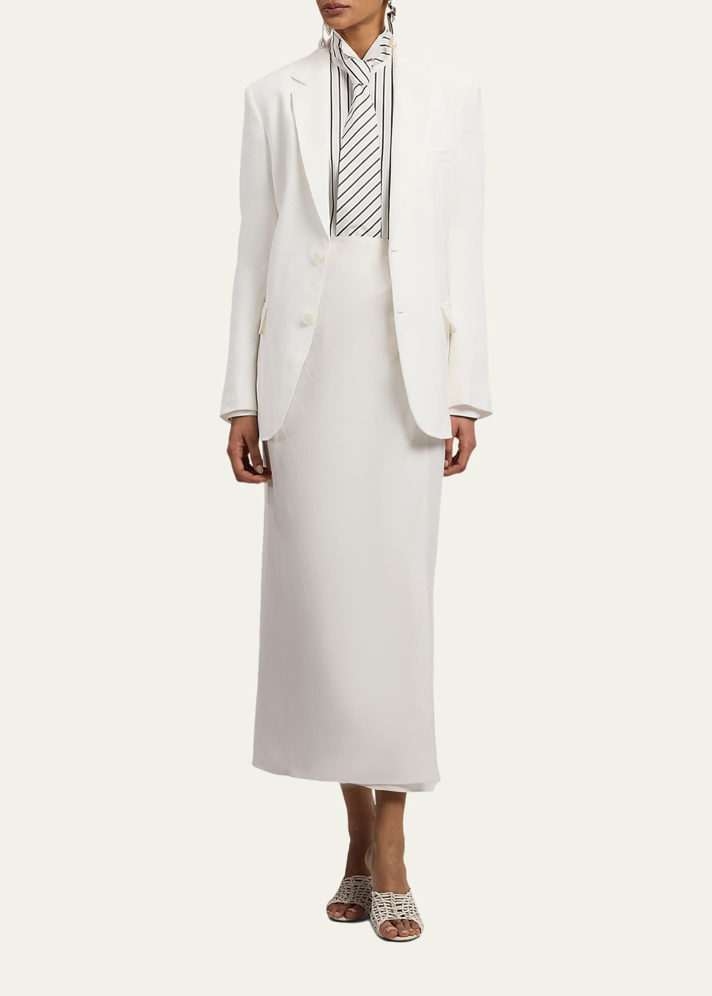 Ralph Lauren Collection Marcy Twill Jacket - Bergdorf Goodman