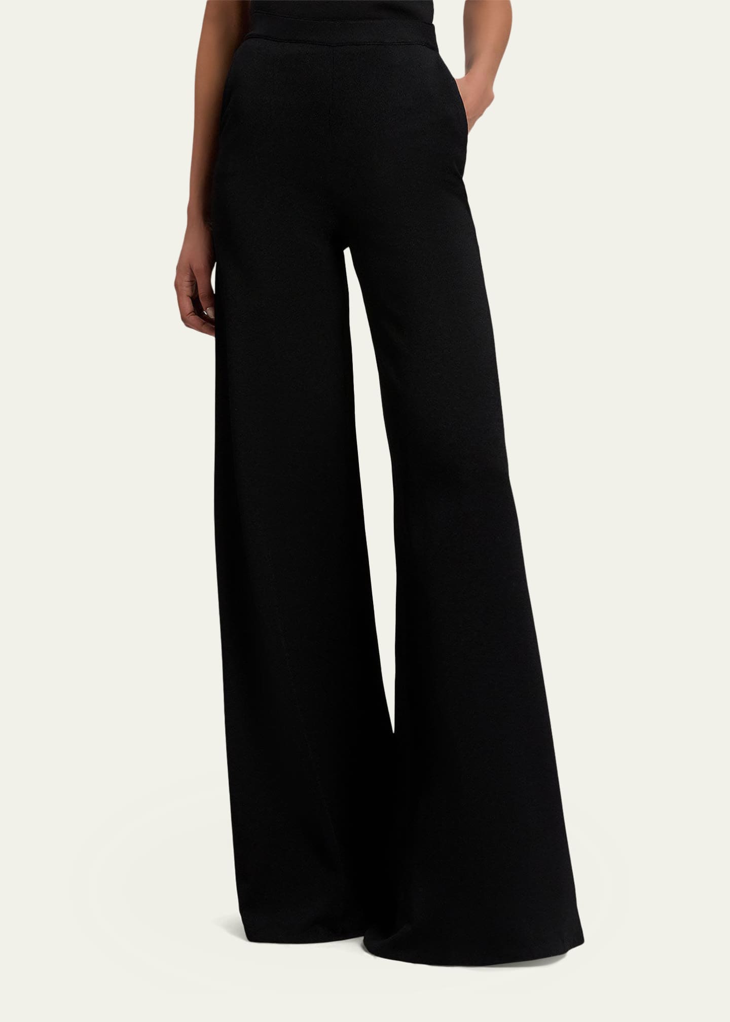 Ralph Lauren Collection Beonca Stretch Viscose Wide-Leg Pants ...