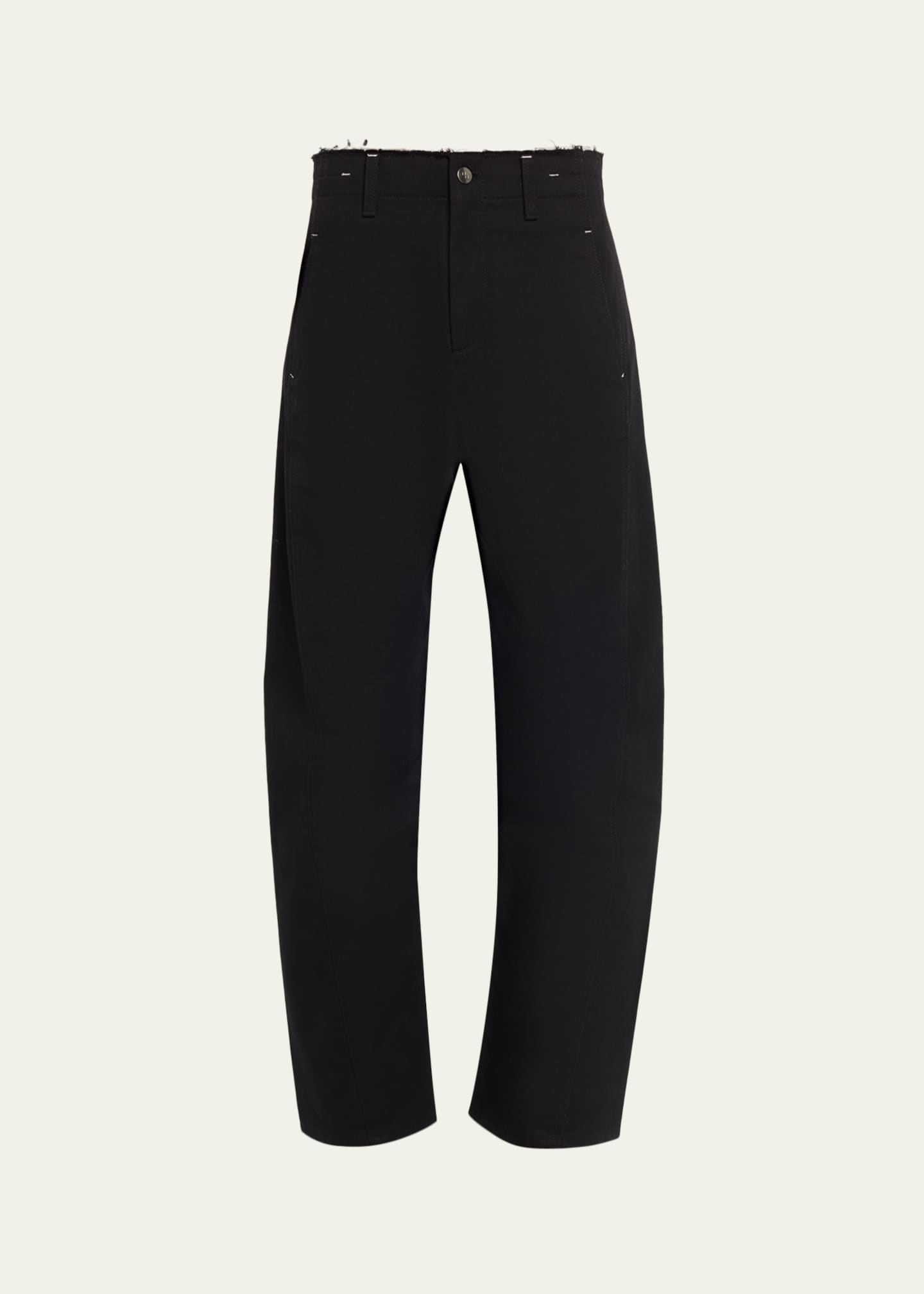MARIA MCMANUS Hollywood Bow Leg Ankle Jeans - Bergdorf Goodman