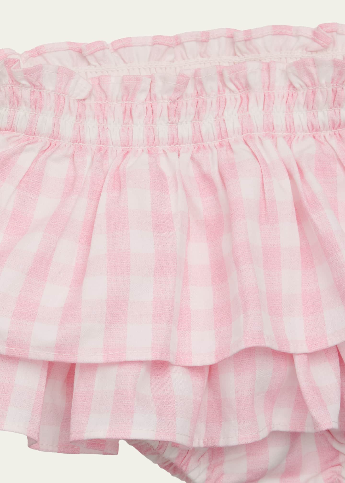 LoveShackFancy Girl's Elizaveta Gingham Baby Bloomers, Size 3M-24M ...
