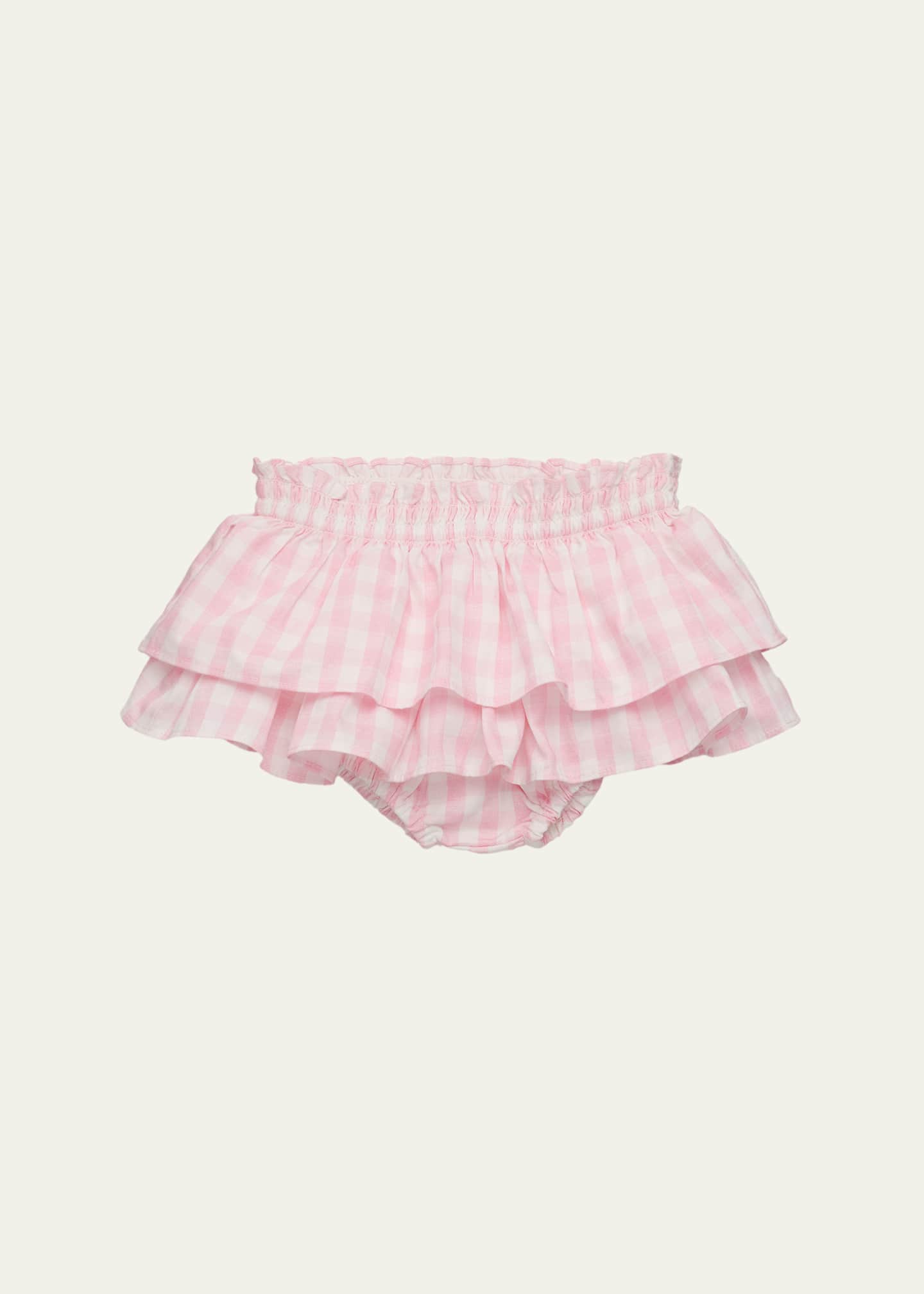 LoveShackFancy Girl's Elizaveta Gingham Baby Bloomers, Size 3M-24M ...