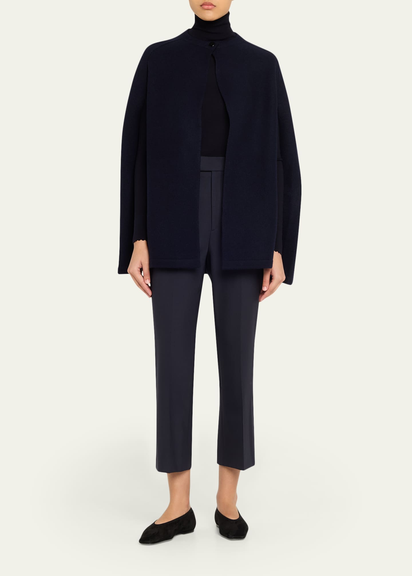 MARIA MCMANUS Felted Wool Cape - Bergdorf Goodman
