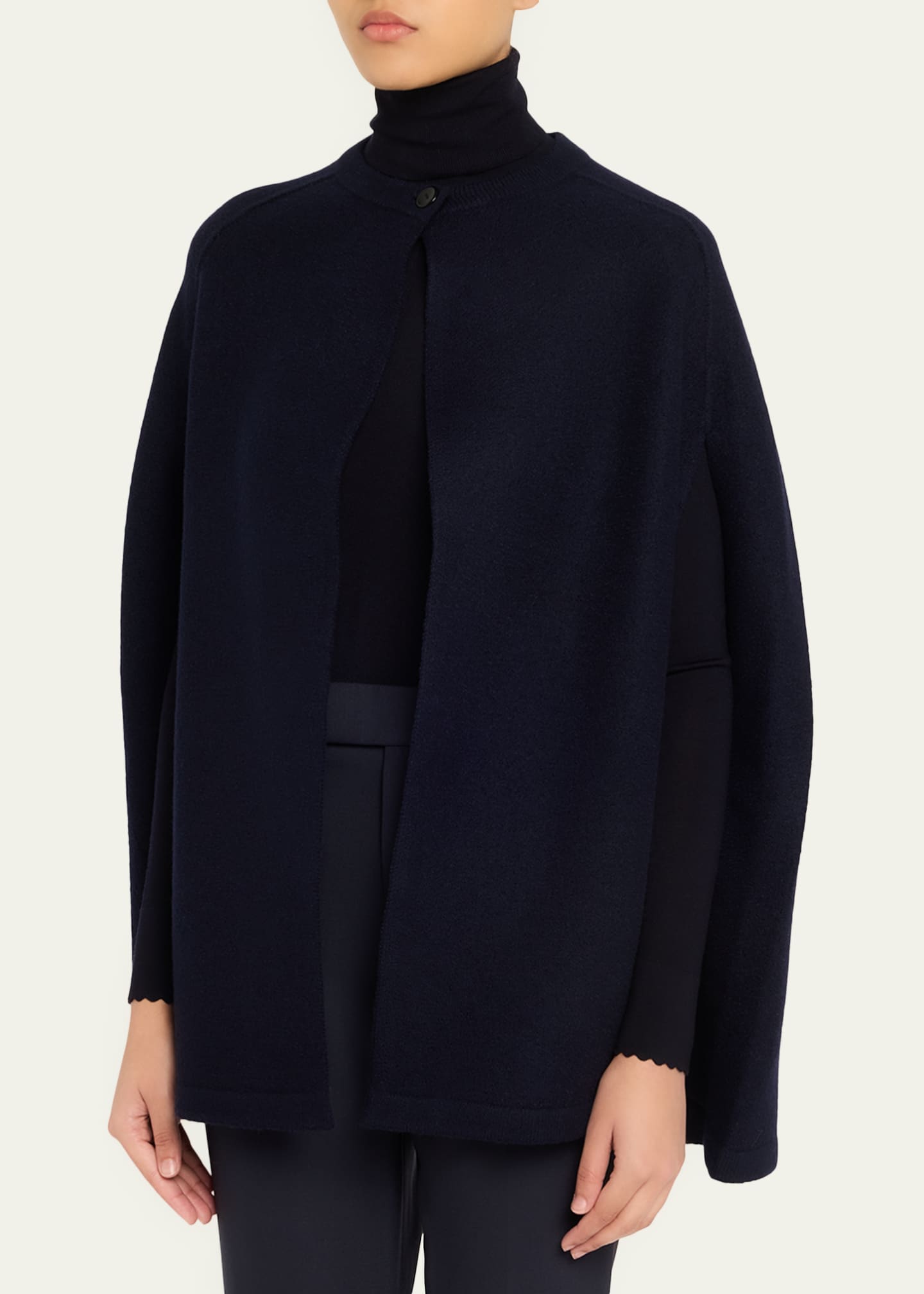 MARIA MCMANUS Felted Wool Cape - Bergdorf Goodman