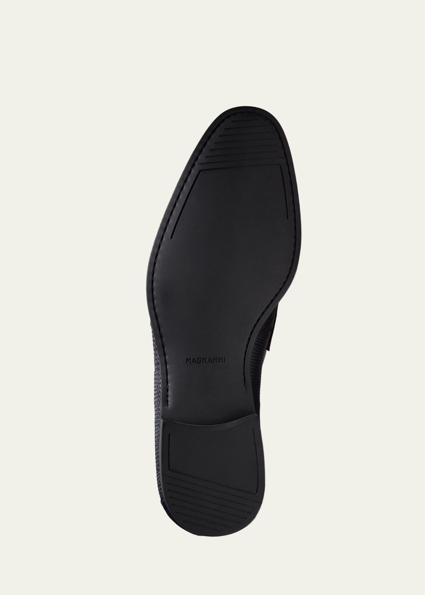 Magnanni Vincente Lizard Leather Penny Loafers - Bergdorf Goodman