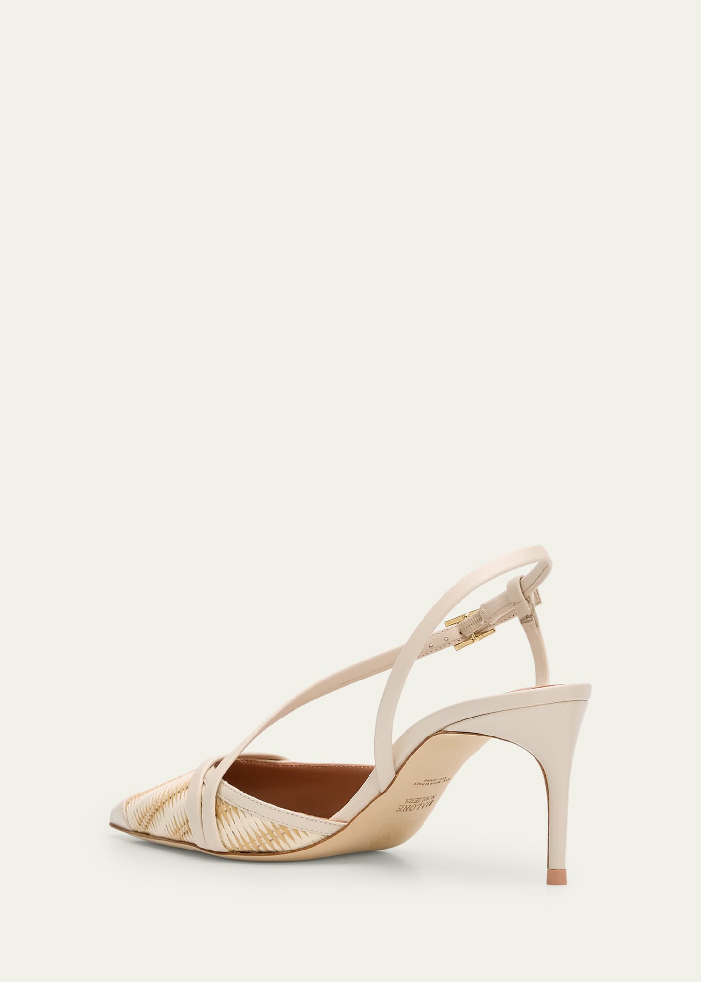 Malone Souliers 70mm Valeria Strappy Leather Pumps - Bergdorf Goodman