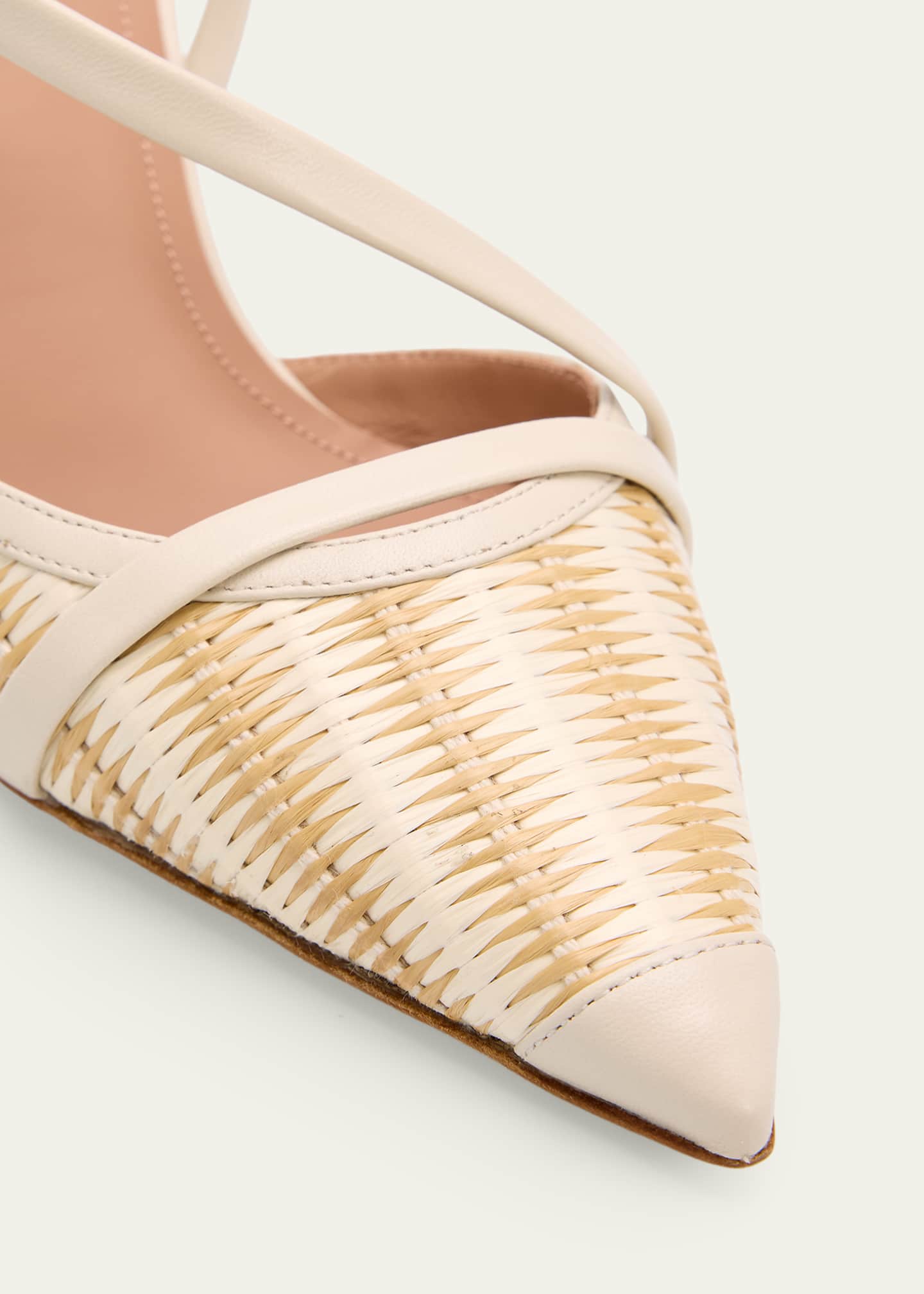 Malone Souliers 70mm Valeria Strappy Leather Pumps - Bergdorf Goodman
