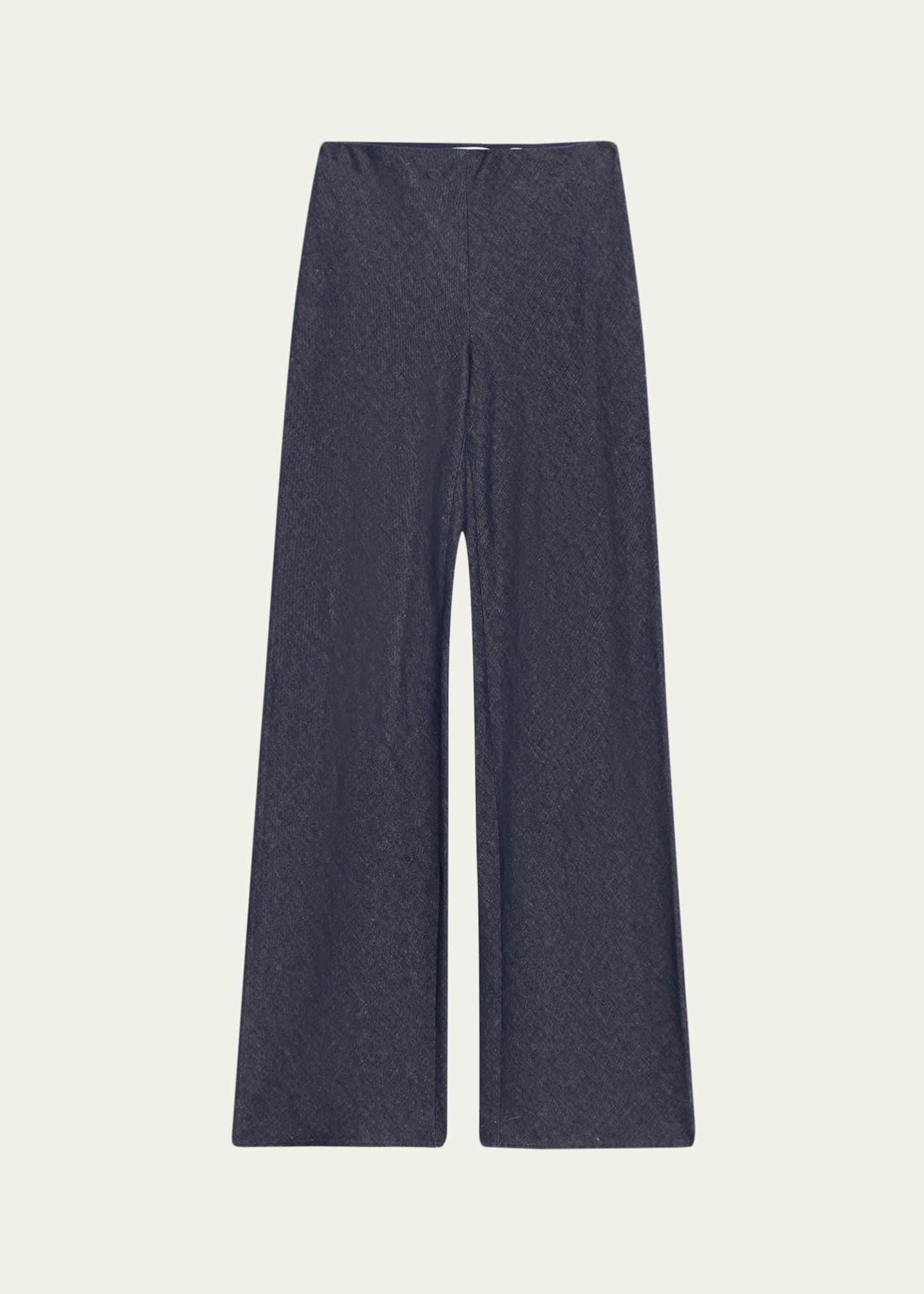 Vince Colette High-Rise Chambray Bias Pants - Bergdorf Goodman
