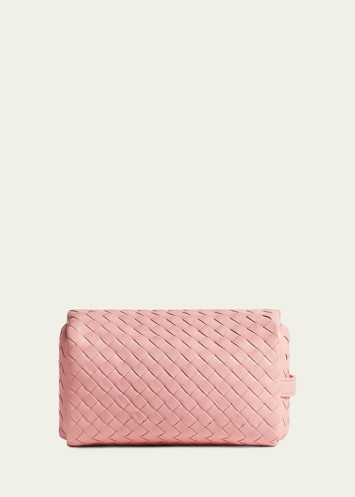 Bottega Veneta Men's Small Cubo Intrecciato Leather Pouch - Bergdorf ...