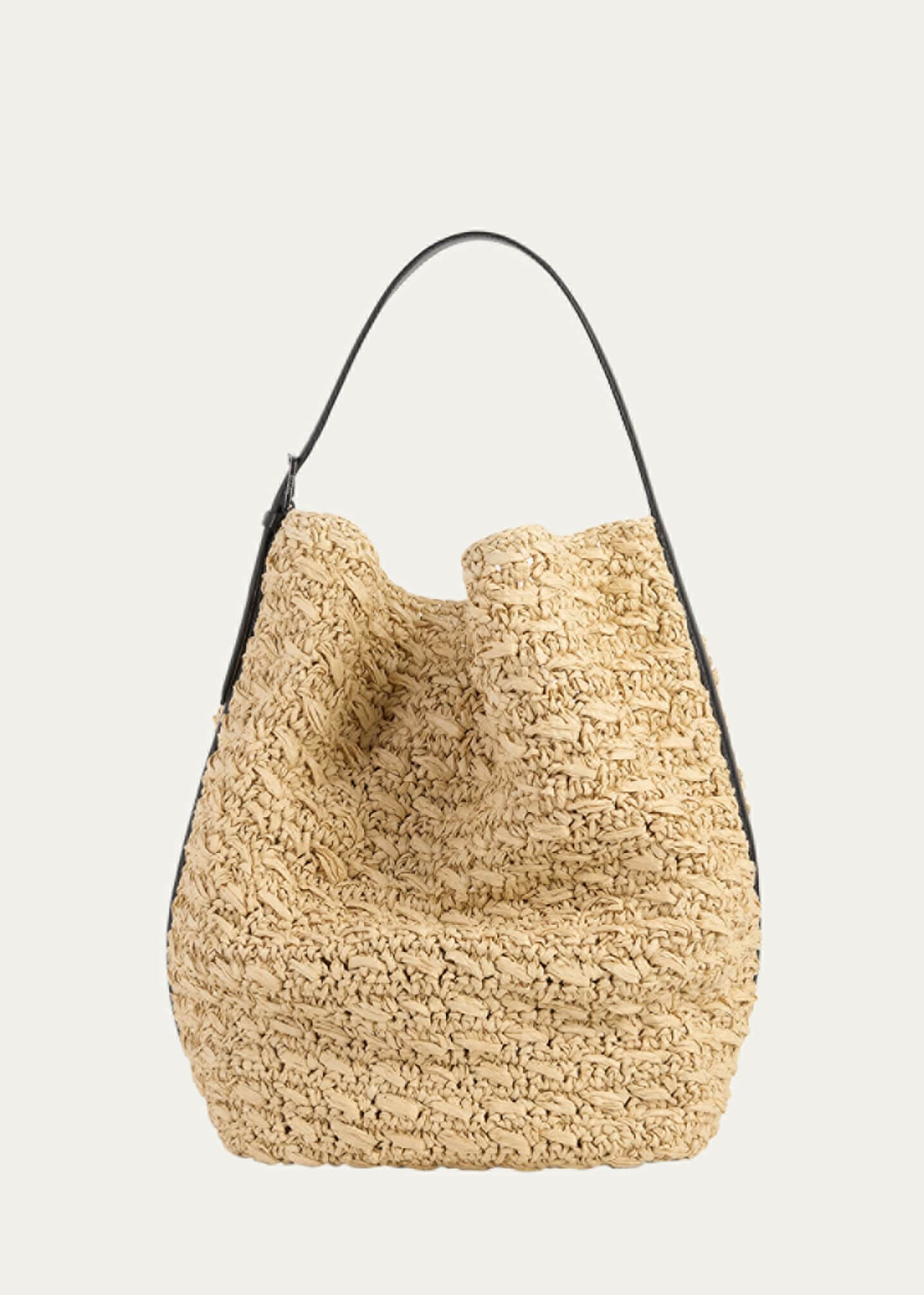Toteme Belted Paper Raffia Tote Bag - Bergdorf Goodman