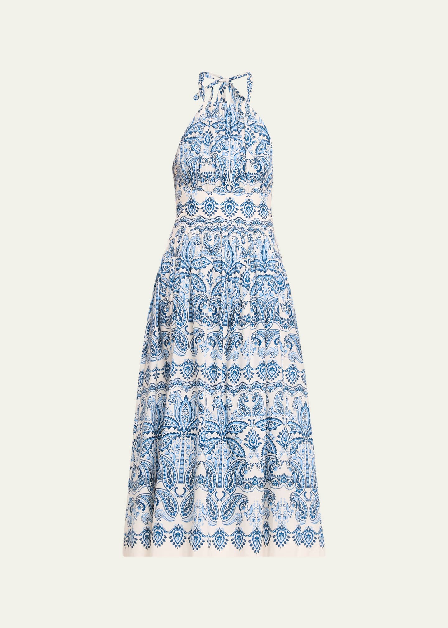 Cara Cara Denise Halter Midi Dress - Bergdorf Goodman