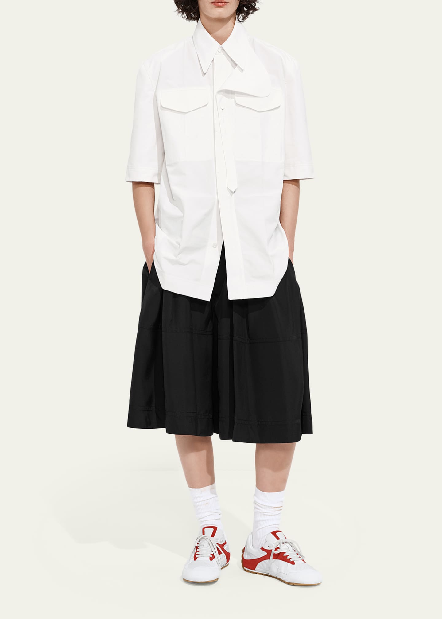 Bottega Veneta Orbit Flash Suede Low-Top Sneakers - Bergdorf Goodman