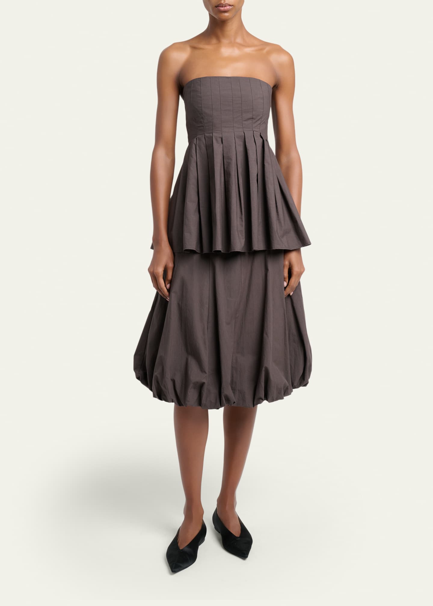 Proenza Schouler White Label Kyra Cotton Bubble Skirt - Bergdorf Goodman