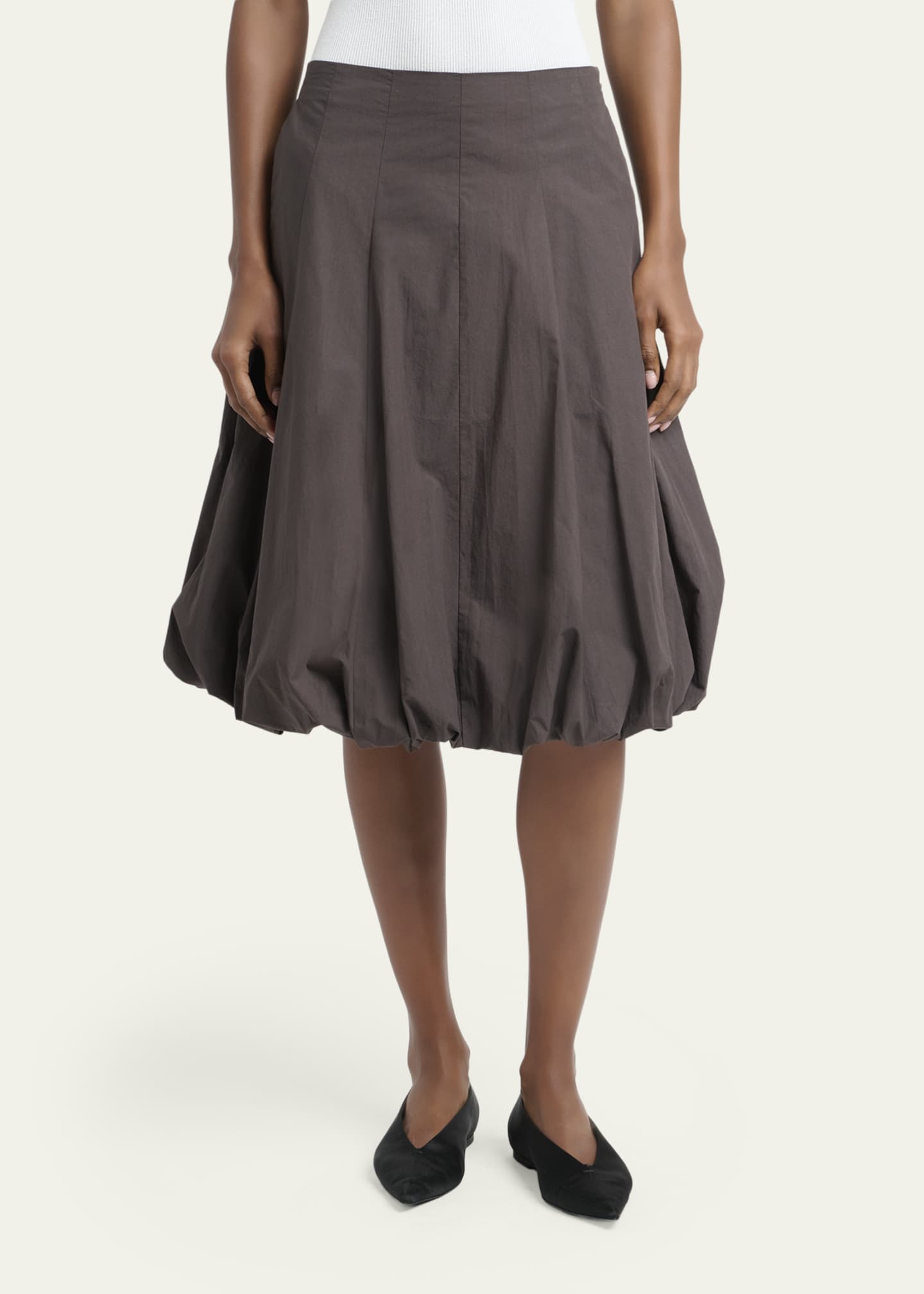 Proenza Schouler White Label Kyra Cotton Bubble Skirt - Bergdorf Goodman