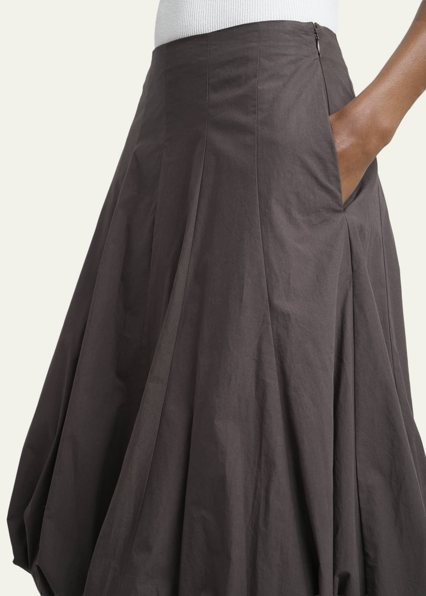 Proenza Schouler White Label Kyra Cotton Bubble Skirt - Bergdorf Goodman