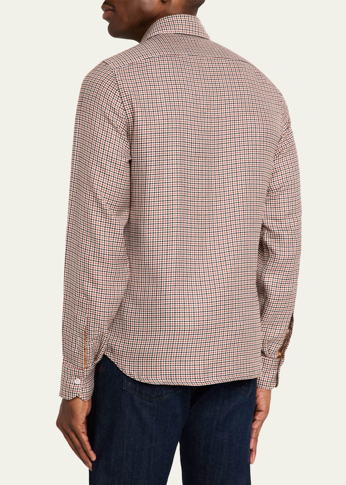 Kiton Men's Cashmere, Silk and Linen Flap-Pocket Overshirt - Bergdorf ...
