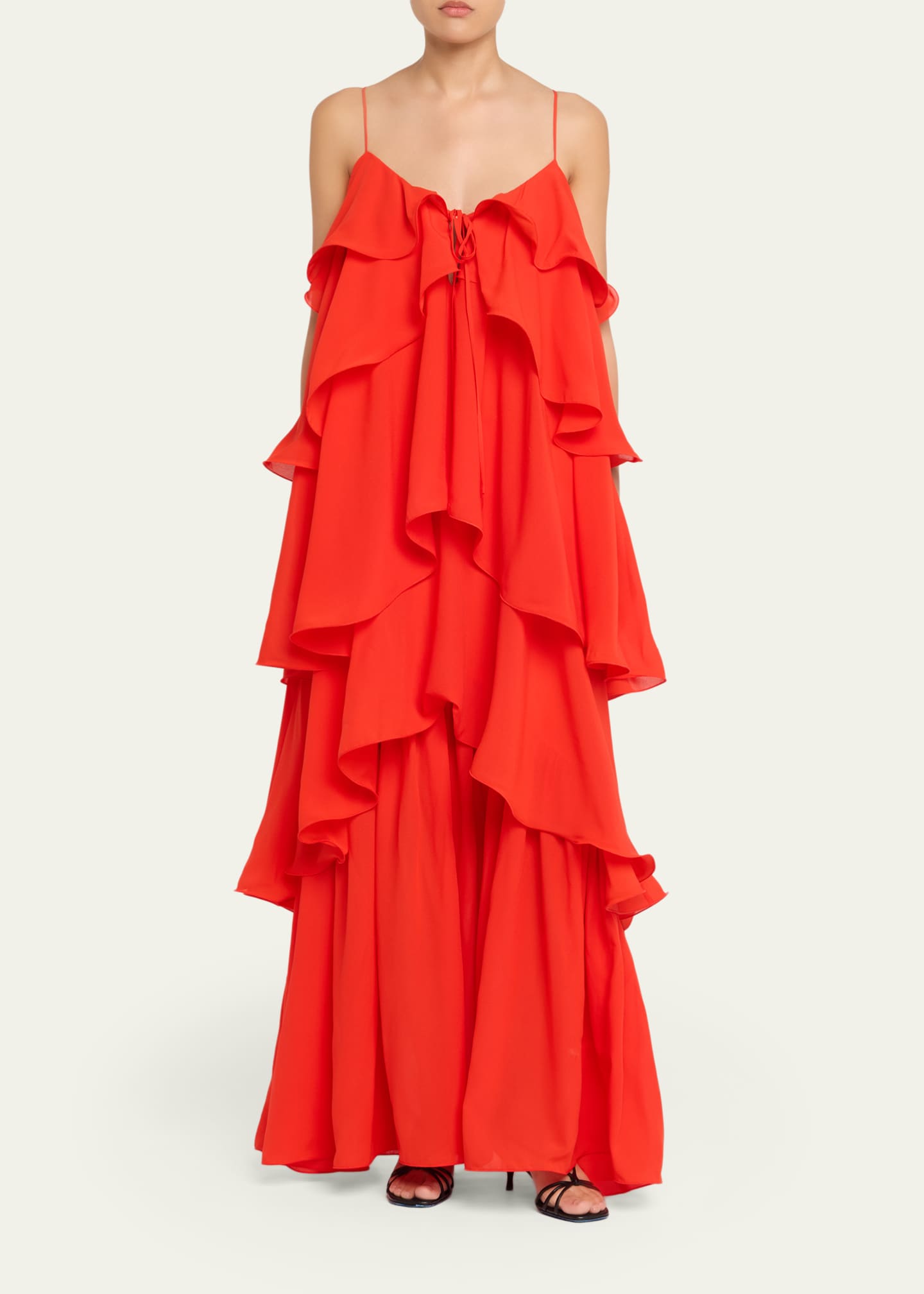 Toccin Augustina Tiered Maxi Dress - Bergdorf Goodman