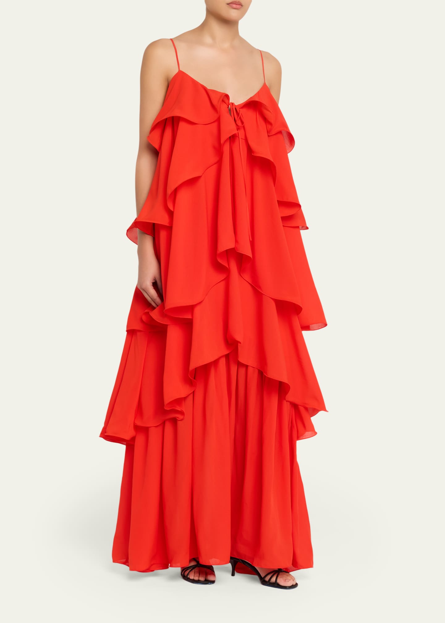 Toccin Augustina Tiered Maxi Dress - Bergdorf Goodman