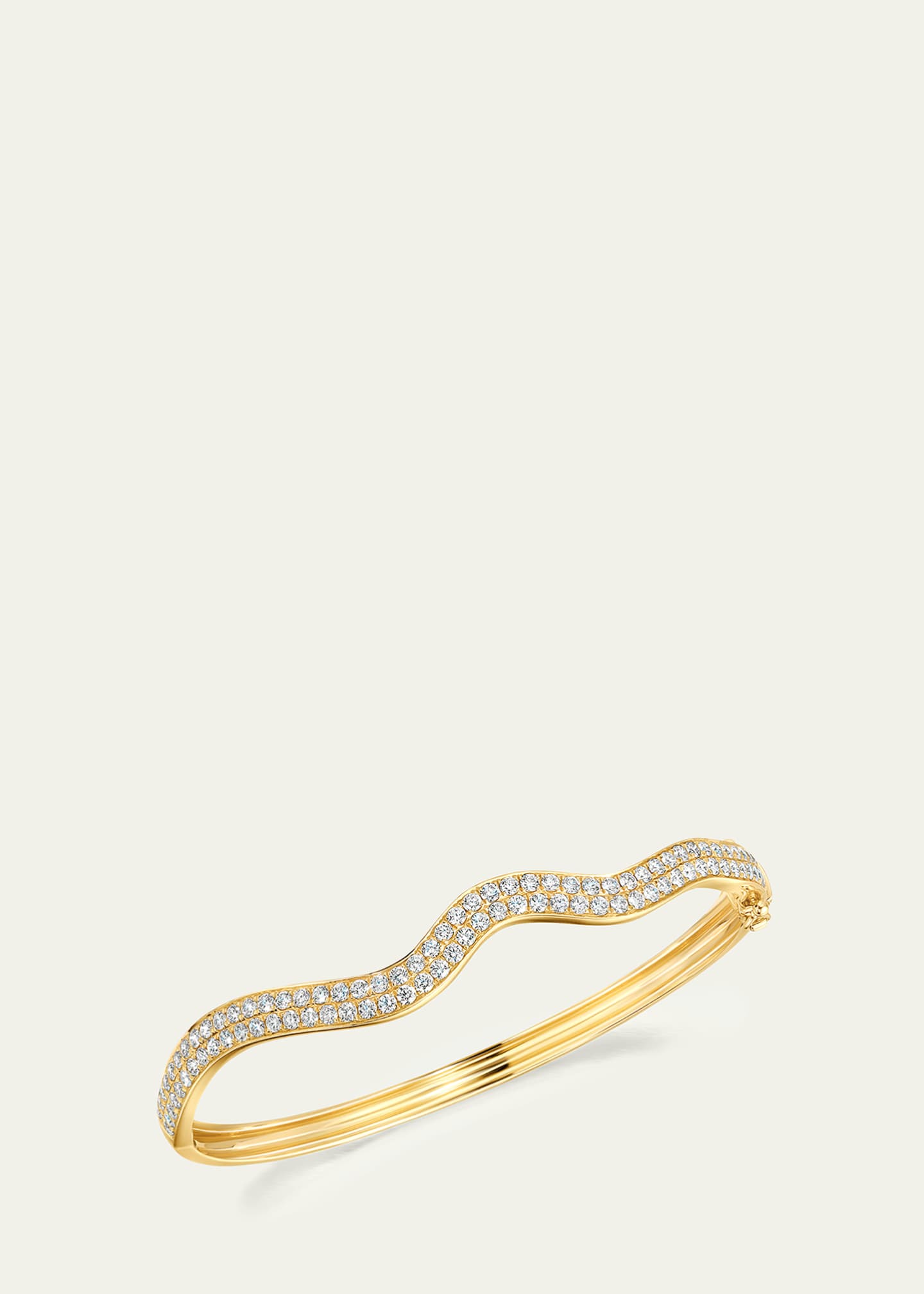 Graziela Gems 18K Rio Diamond Double Bangle Bracelet - Bergdorf Goodman