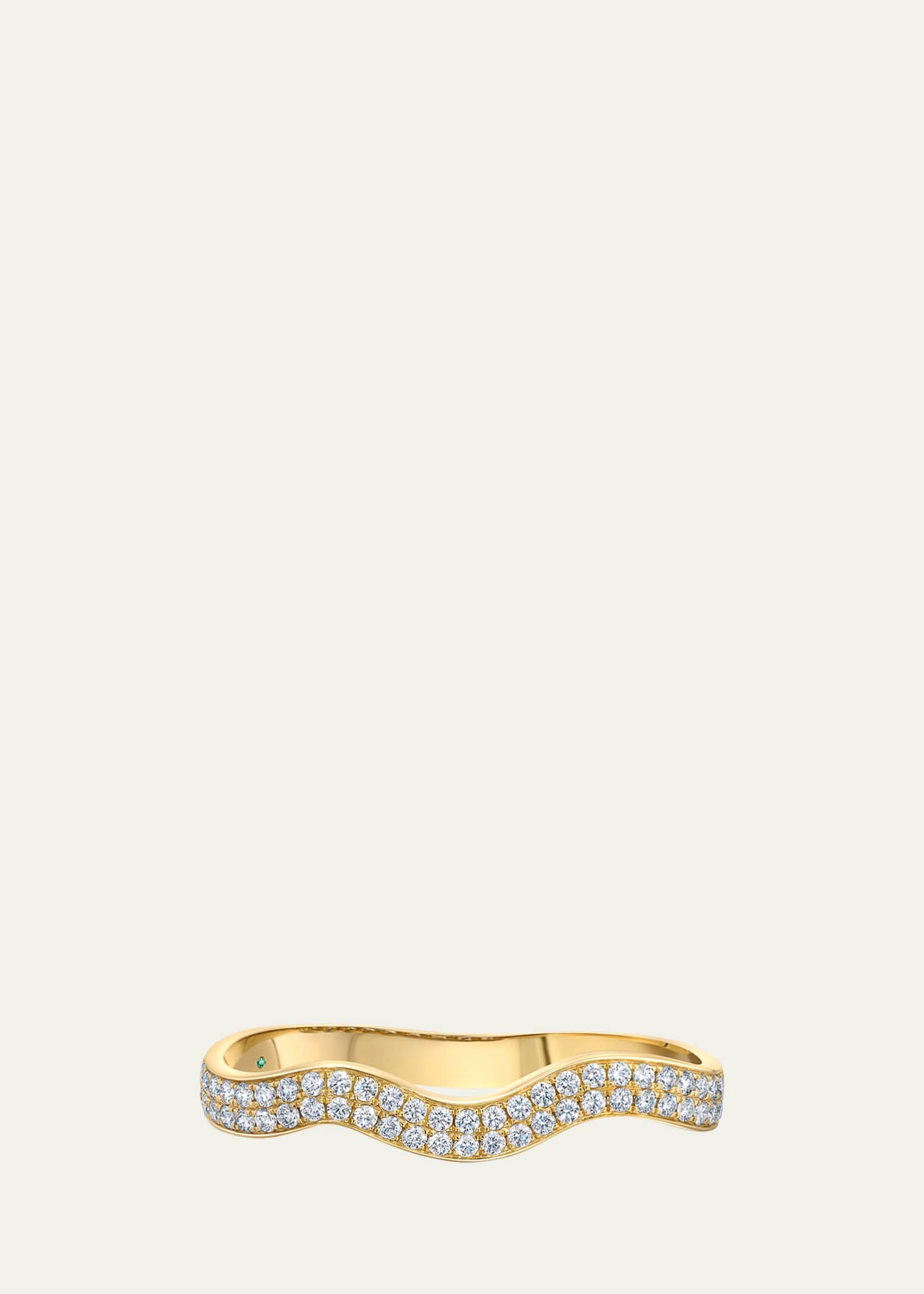 Graziela Gems 18K Rio Diamond Double Finger Ring - Bergdorf Goodman