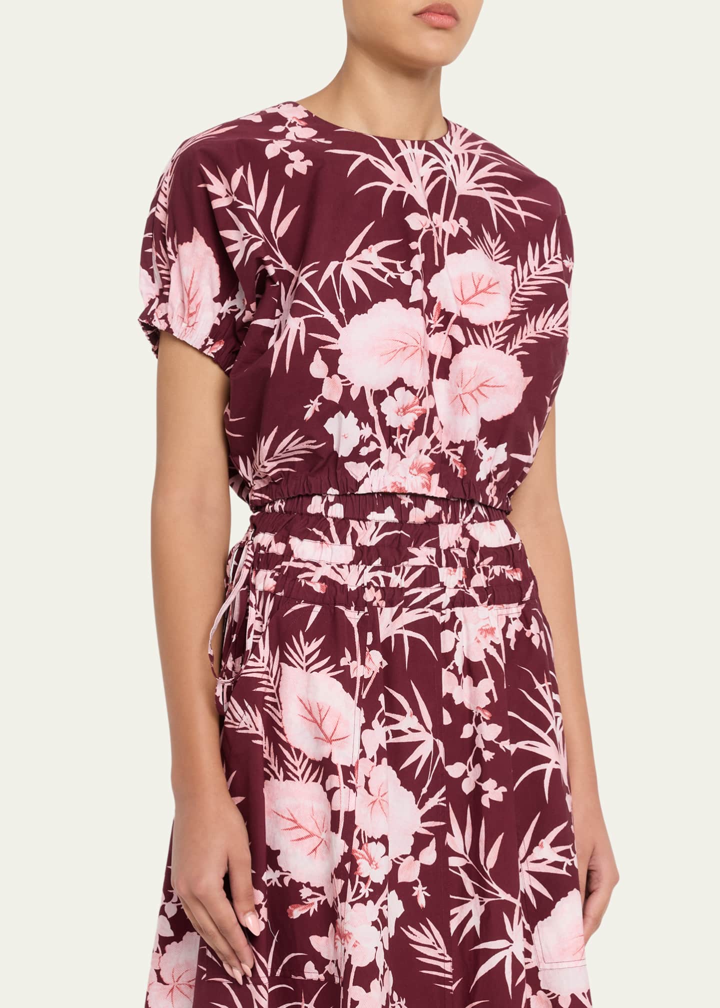 Cara Cara Bari Printed Top - Bergdorf Goodman