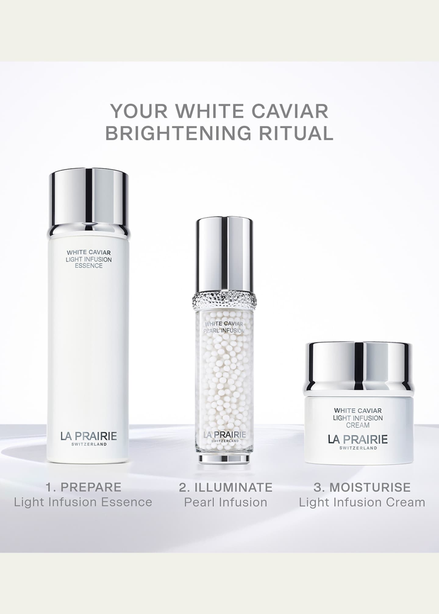 La Prairie White Caviar Light Infusion Essence, 5 oz. - Bergdorf Goodman