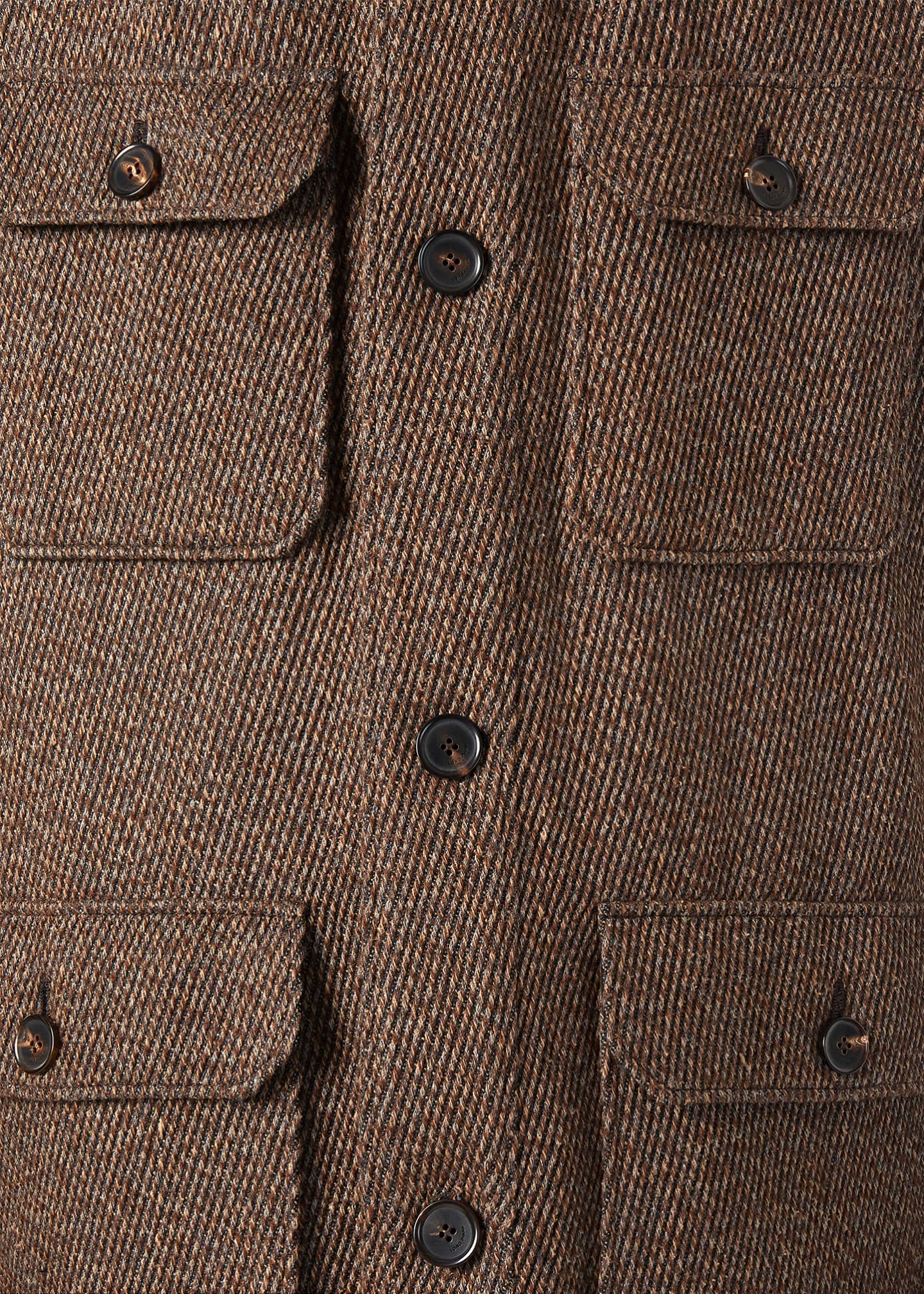 Loro Piana Men's Andover Cannete Flap-Pocket Caban Jacket - Bergdorf ...