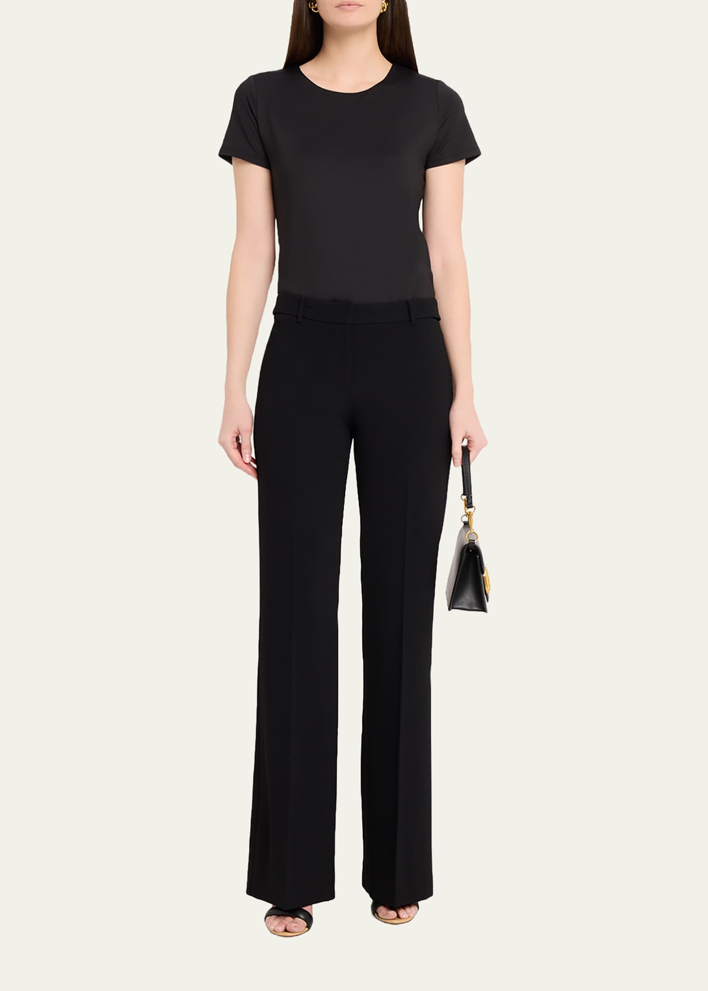 Kobi Halperin Cecilia Crepe Bootcut Pants - Bergdorf Goodman
