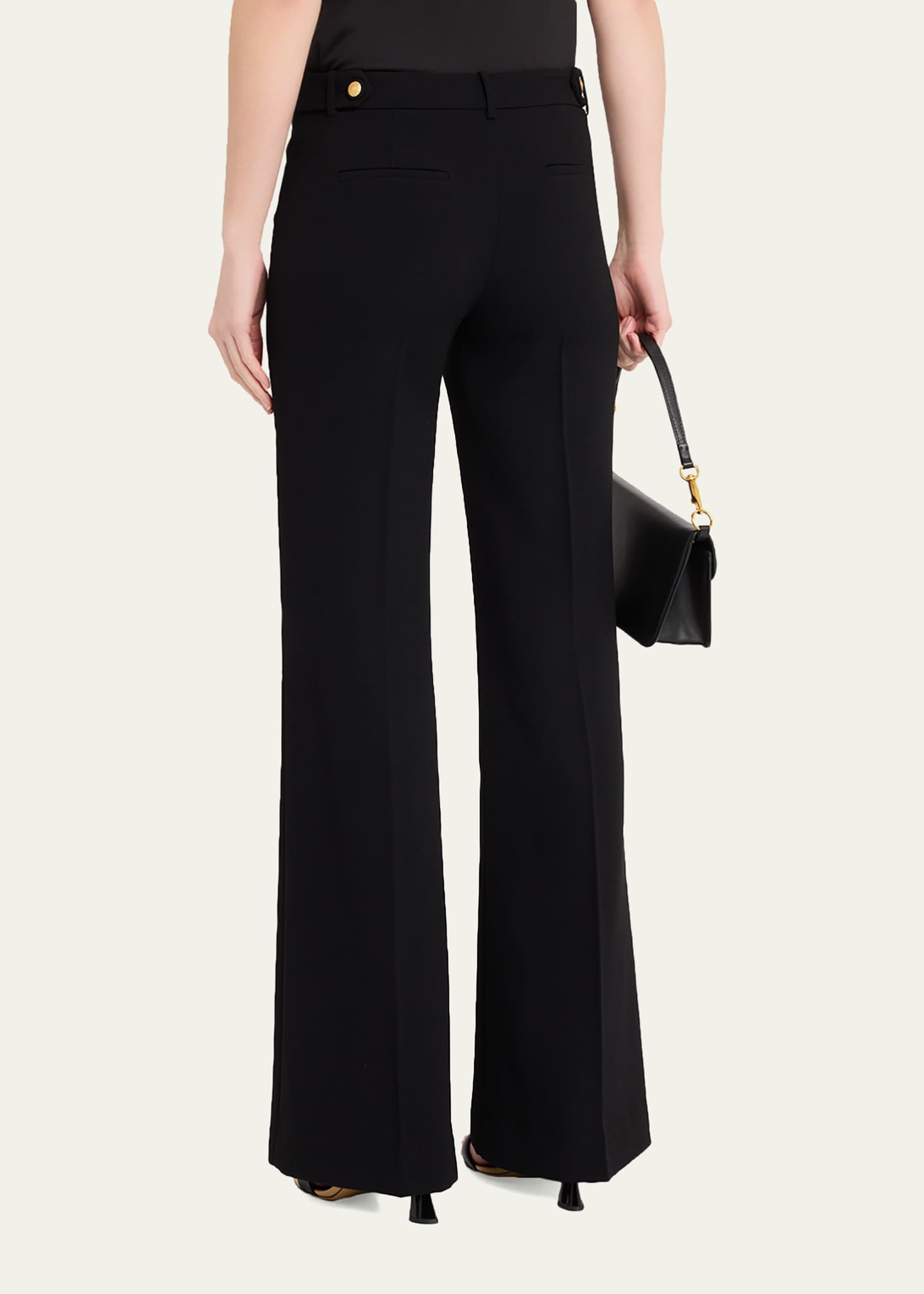 Kobi Halperin Cecilia Crepe Bootcut Pants - Bergdorf Goodman